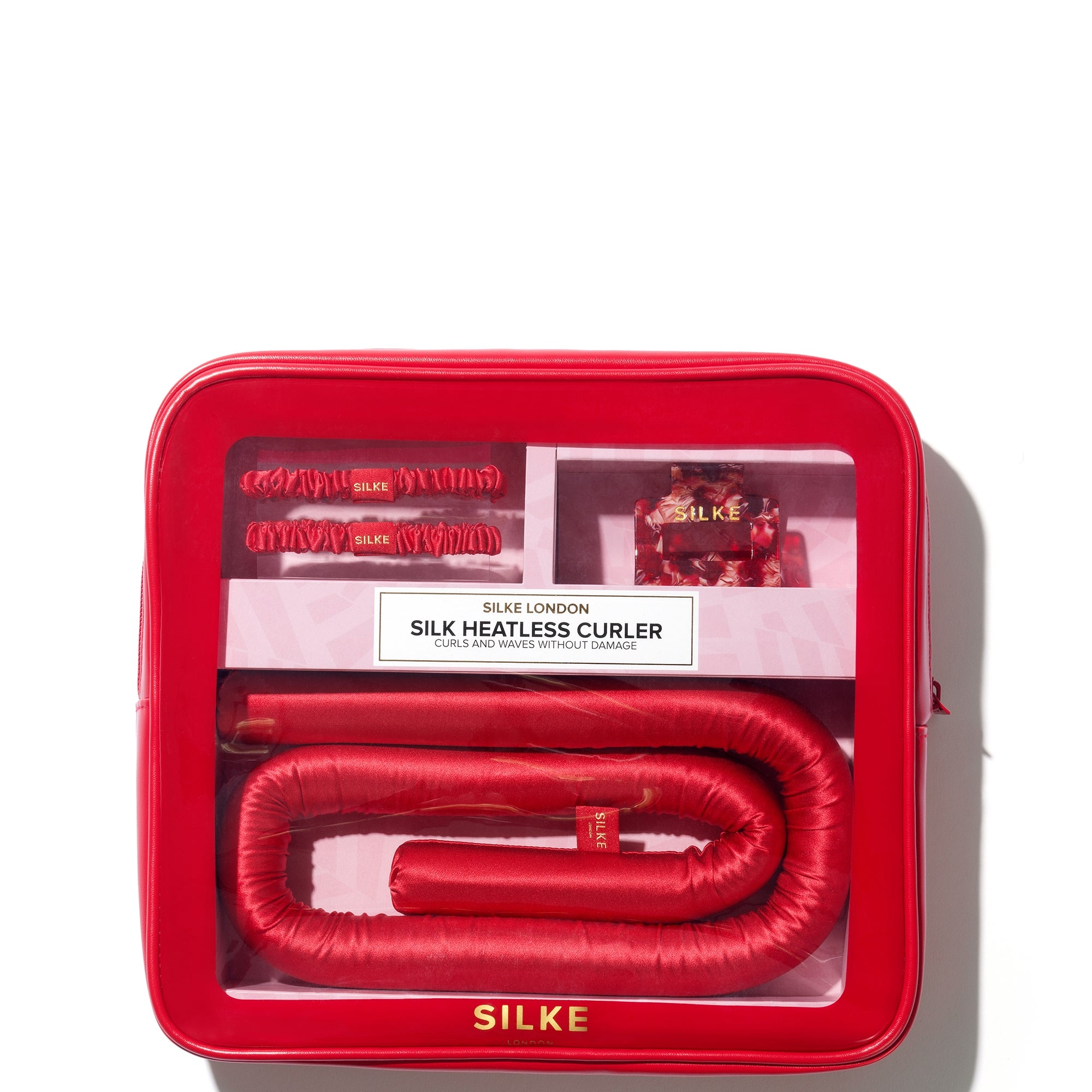 SILKE London Heatless Curler - Red | LOOKFANTASTIC