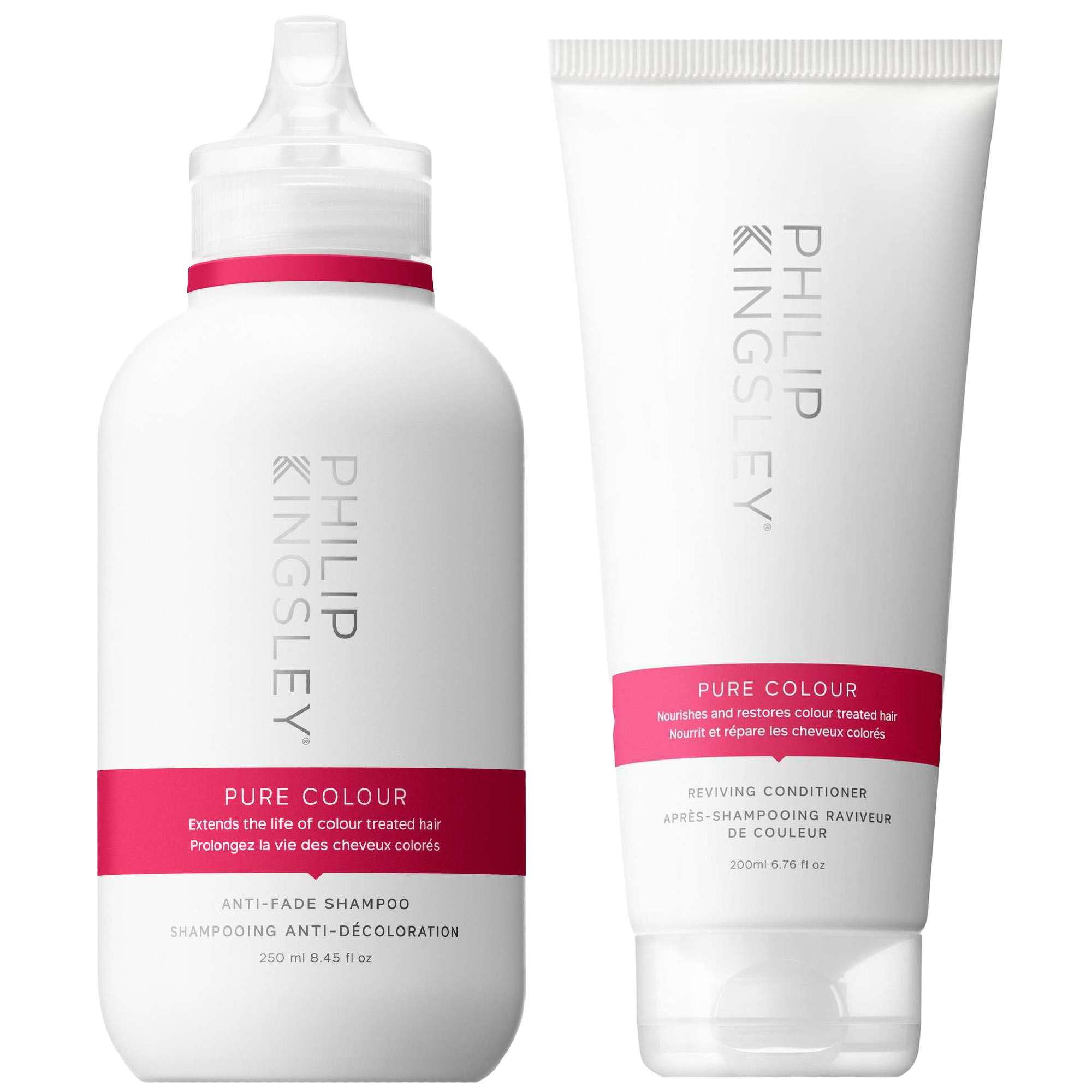 Philip Kingsley Duo: Pure Colour Anti-Fade Shampoo 250ml & Pure Colour ...