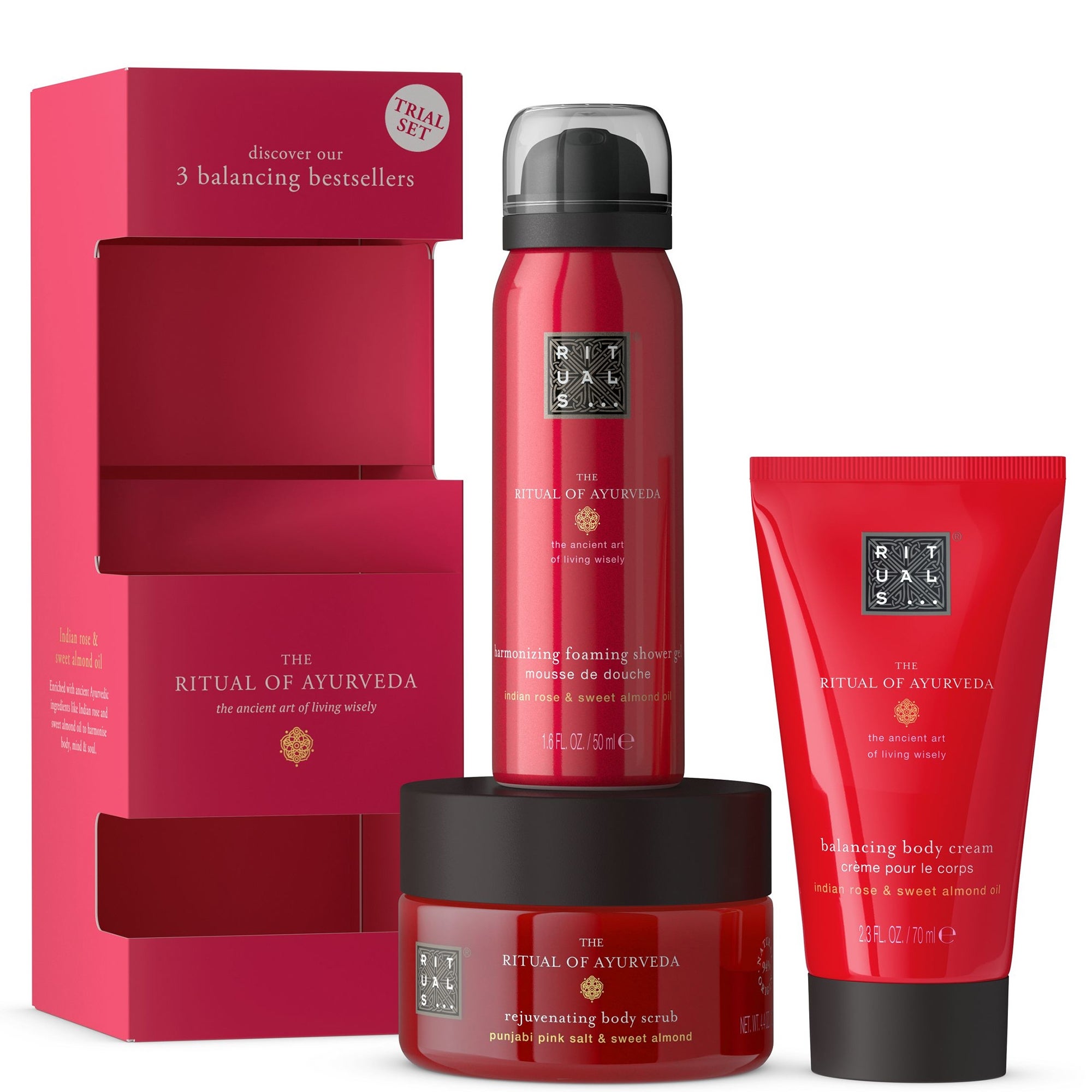 Rituals The Ritual of Ayurveda - Sweet Almond & Indian Rose - Mini Bath ...