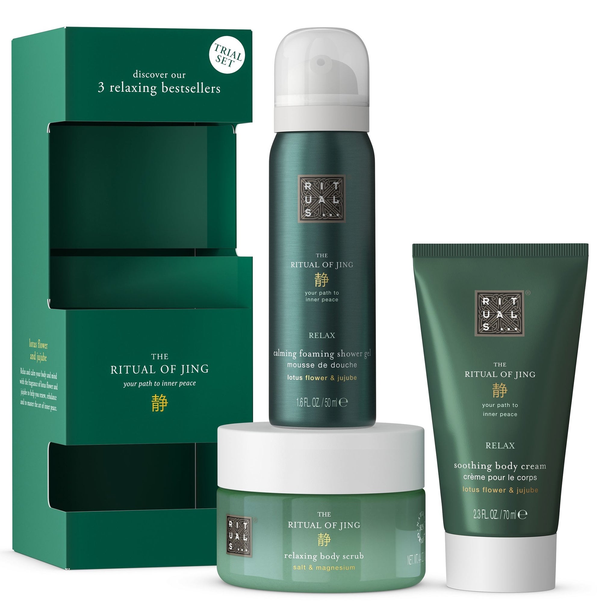RITUALS The Ritual of Jing Jujube & Lotus Flower Mini Bath and Body Set ...
