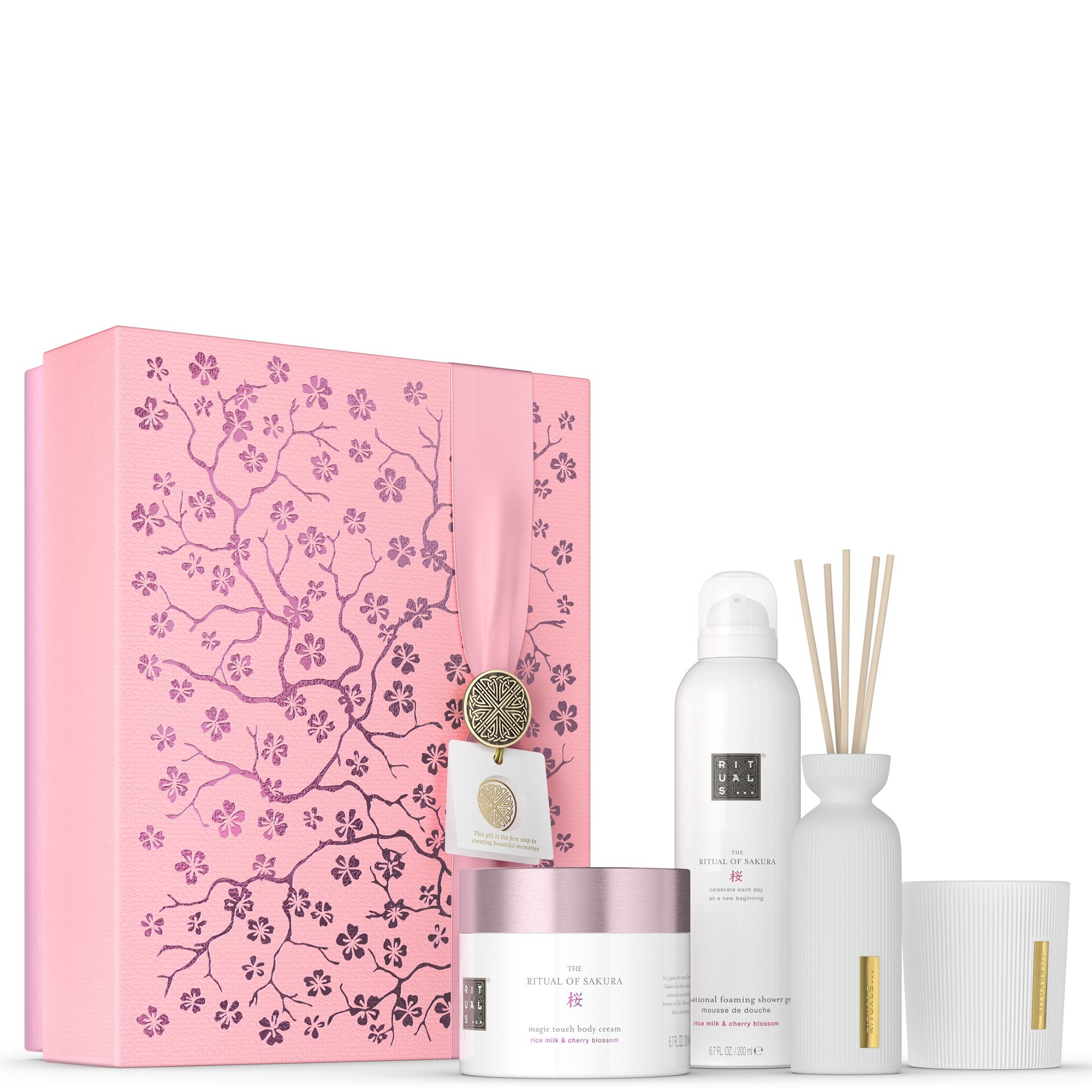 RITUALS The Ritual of Sakura Cherry Blossom & Rice Milk Large Bath and ...
