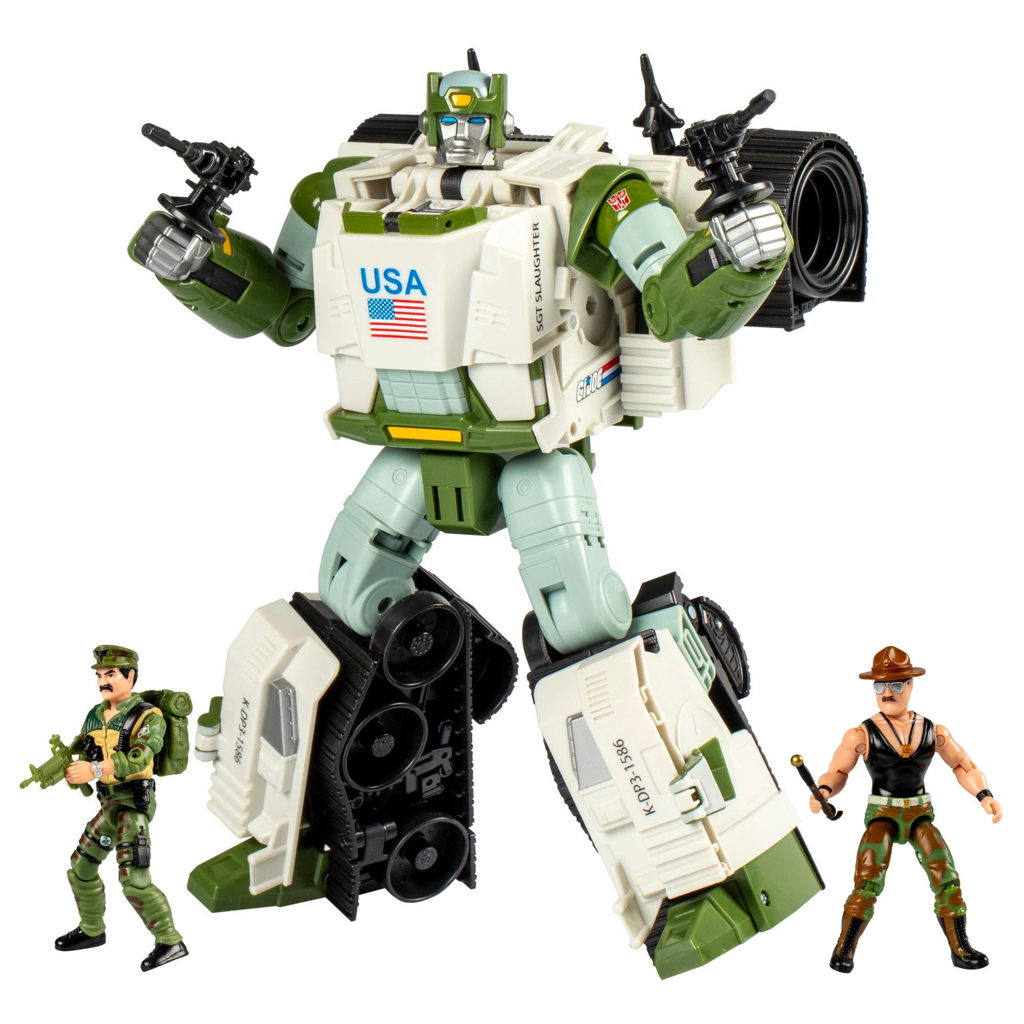 Transformers Collaborative G.I. Joe x Transformers Autobot Kup Triple T ...
