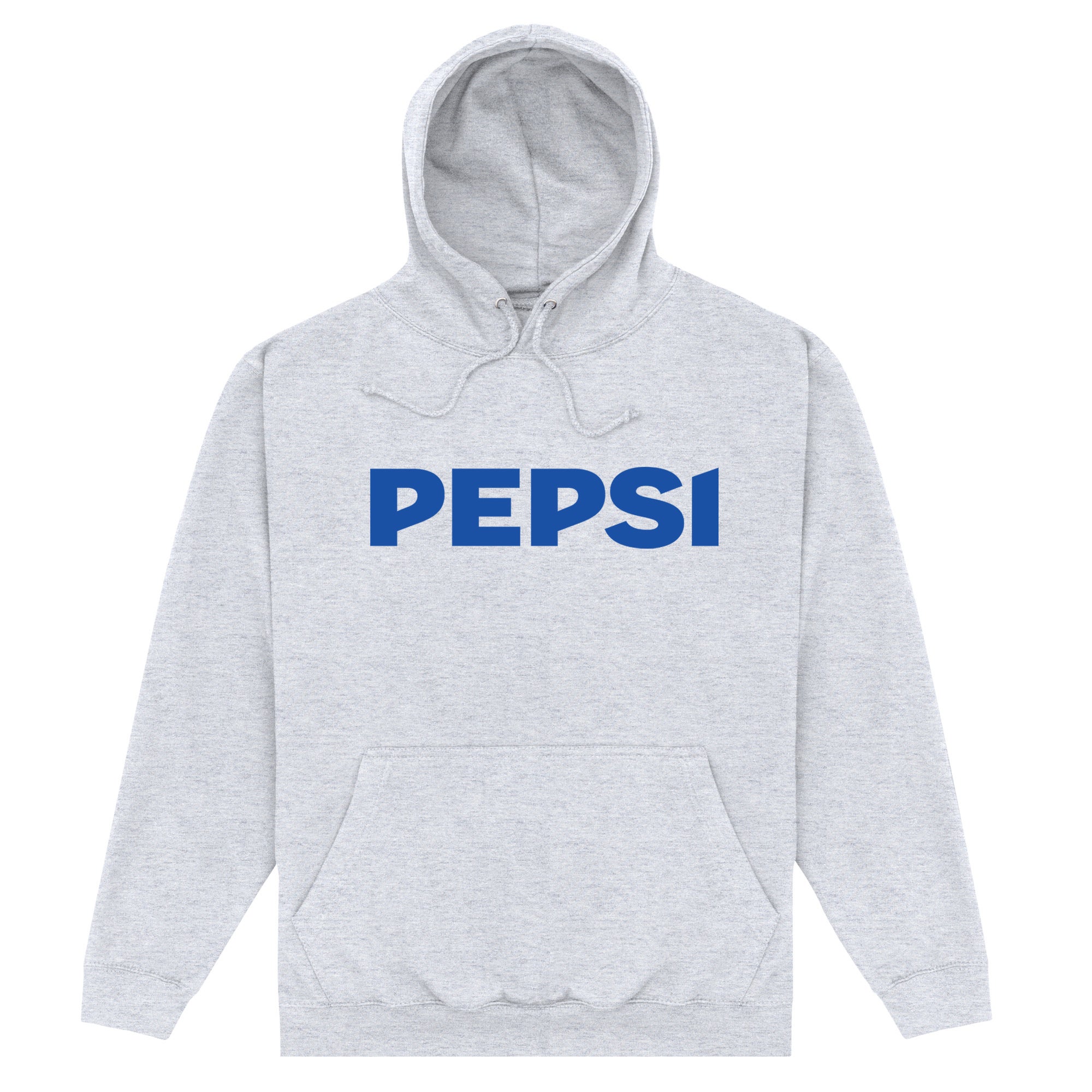 Pepsi Co. Text Logo Hoodie - Grey - S | Zavvi UK