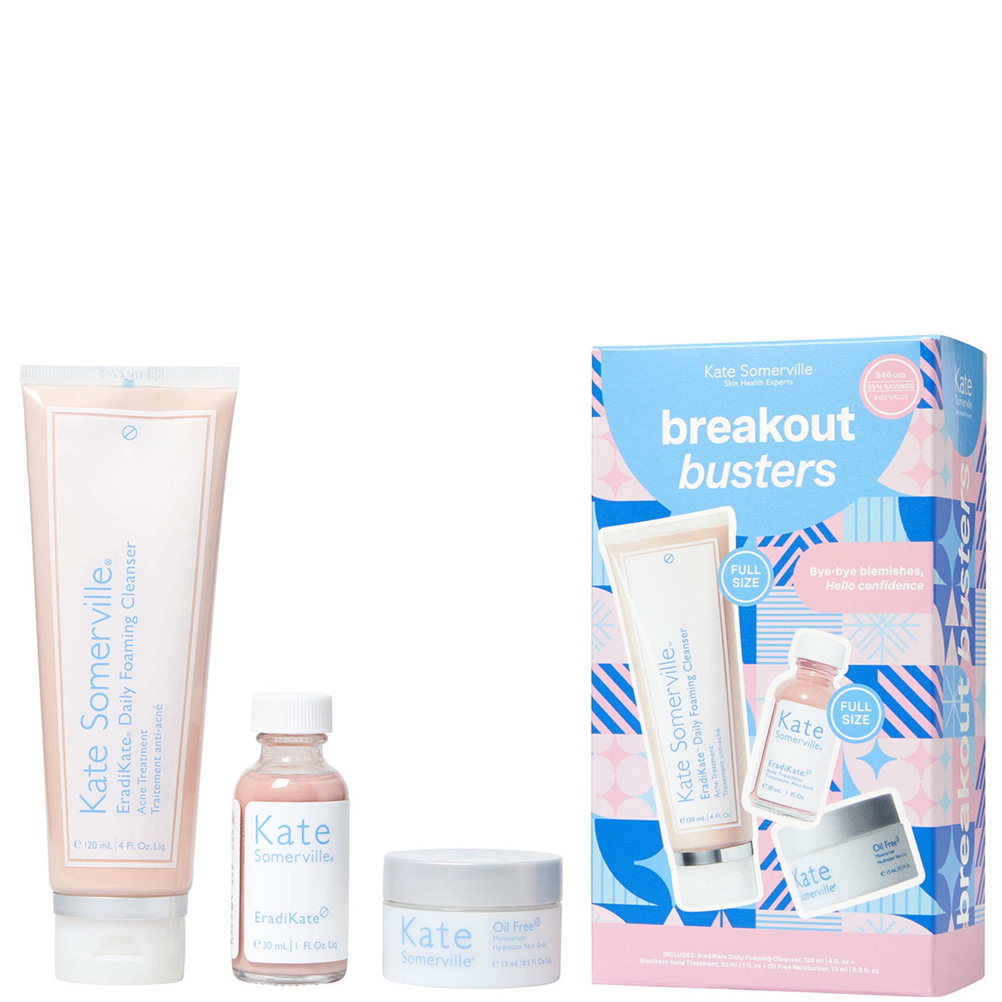 Kate Somerville Breakout Busters Kit (Worth $102.00) | Dermstore