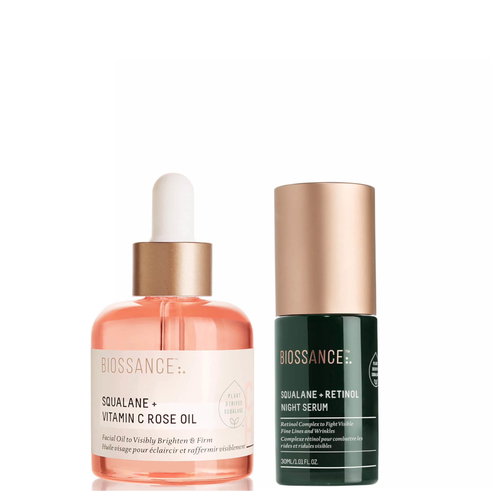 Biossance Day & Night Serum Duo | LOOKFANTASTIC