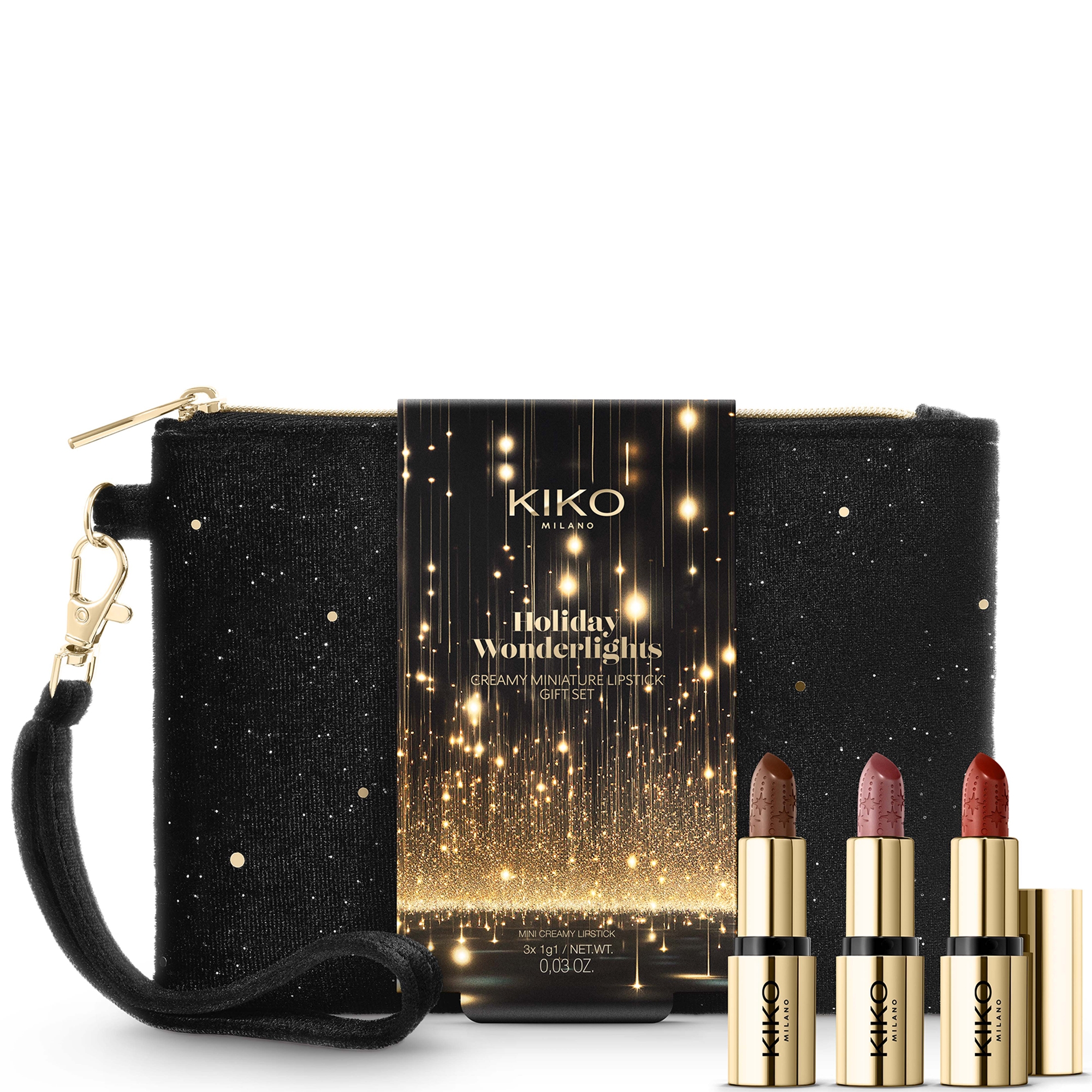 KIKO Milano Creamy Miniature Lipstick Gift Set | LOOKFANTASTIC