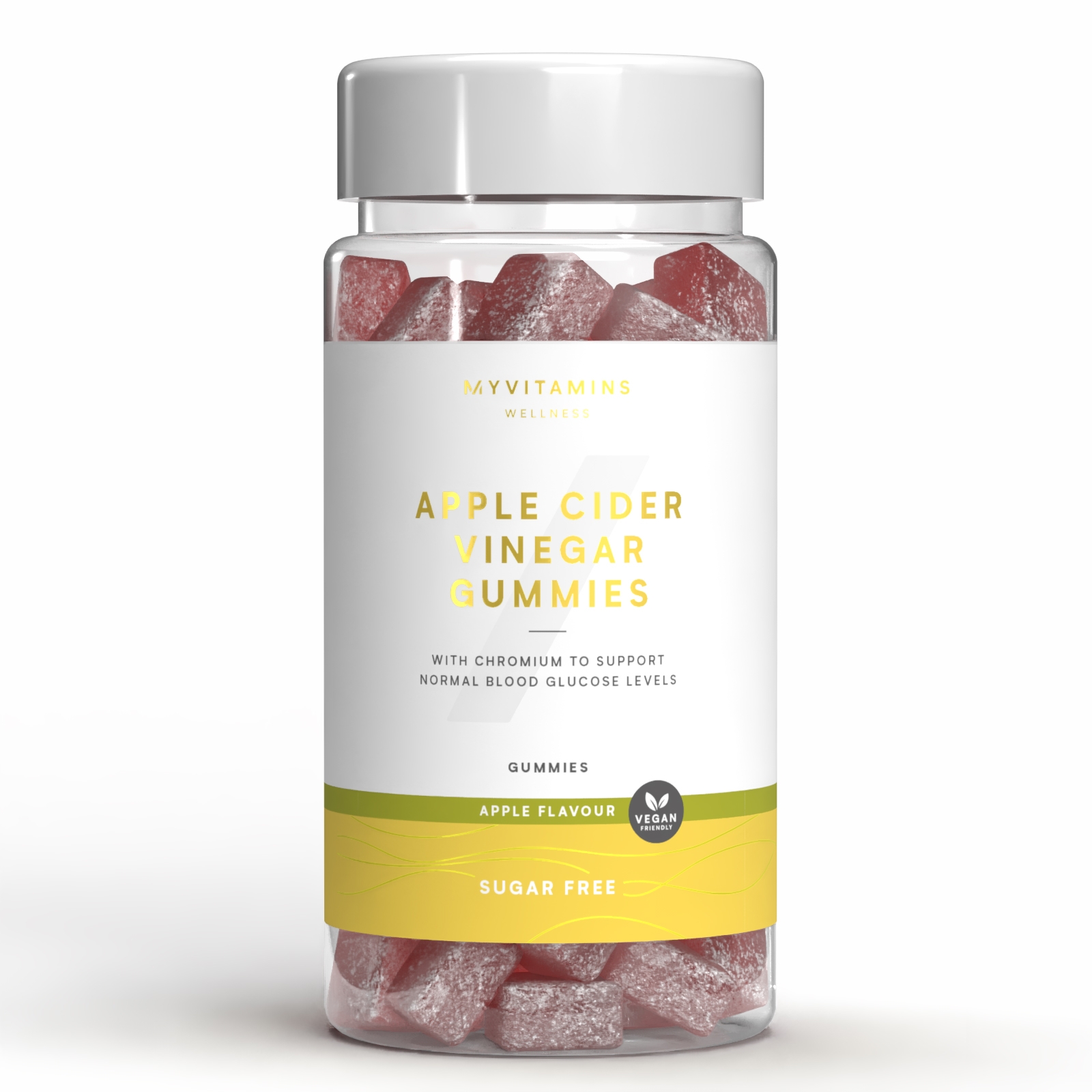 Myvitamins Sugar Free Apple Cider Vinegar, Apple, 60 Gummies, ALT ...