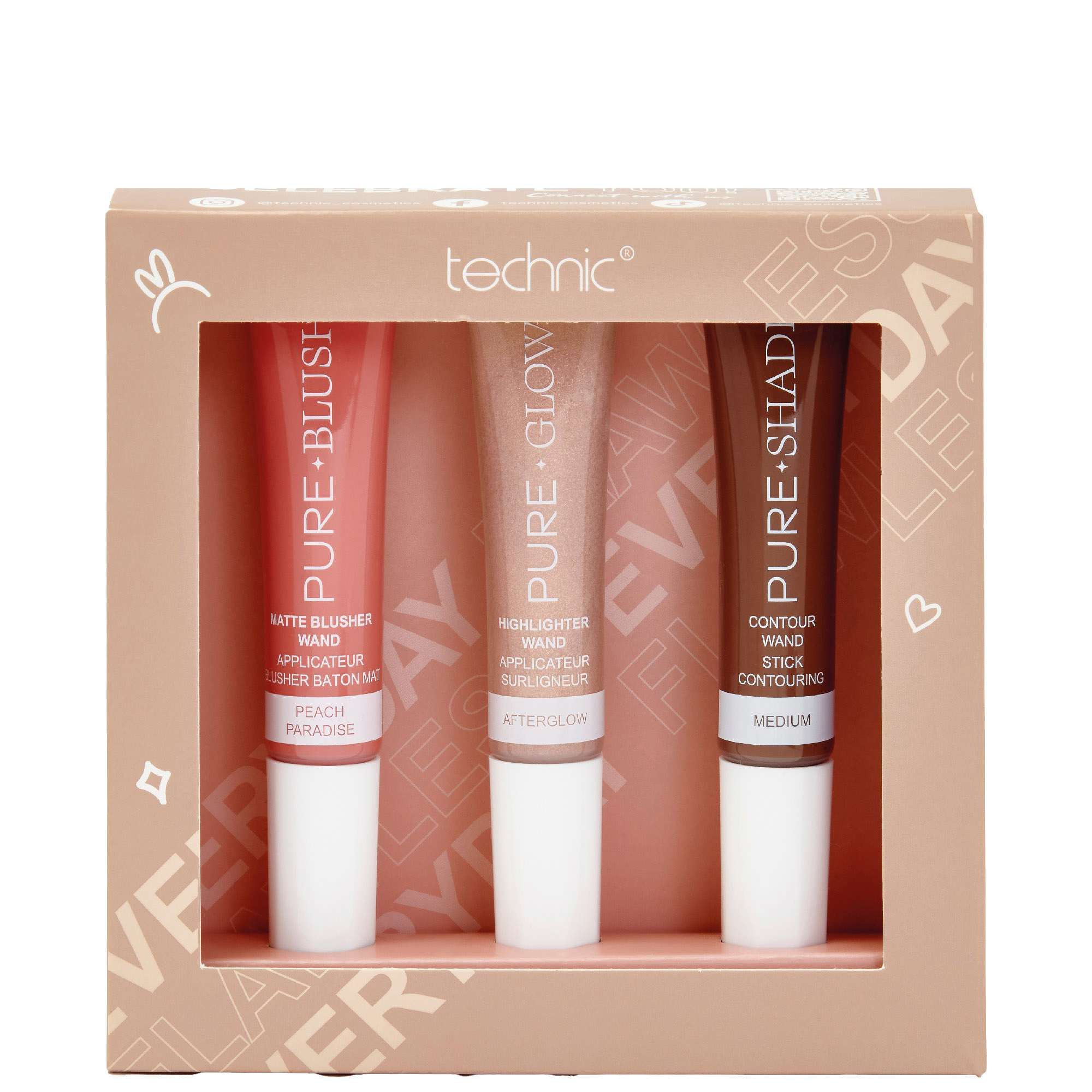 technic Pure Glow Trio Gift Set (Worth £12) | allbeauty