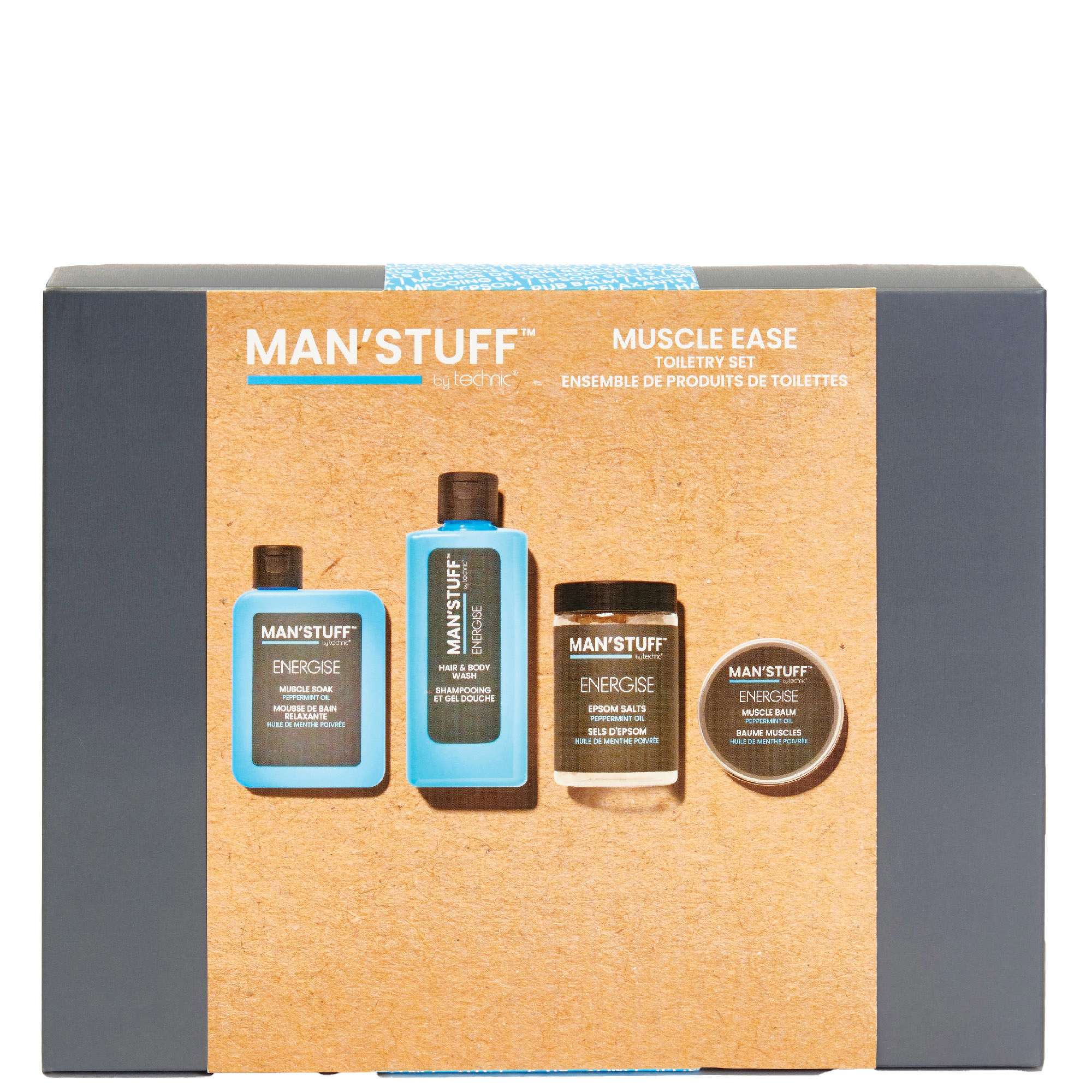 MAN'STUFF Christmas 2024 Muscle Ease Gift Set | allbeauty