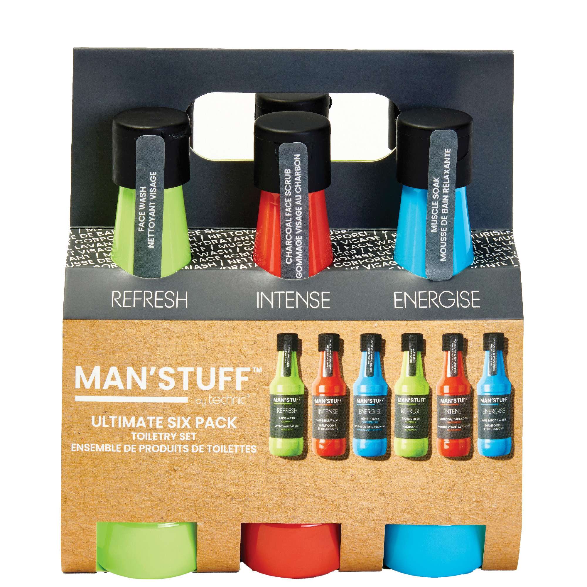 Man'Stuff Gifts & Sets Ultimate Six Pack Gift Set | Fragrance Direct