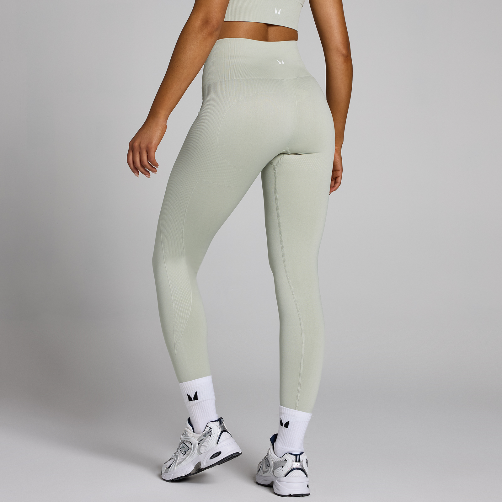 MP Women's Shape Seamless Sports Bra - Mineral Green | MYPROTEIN™