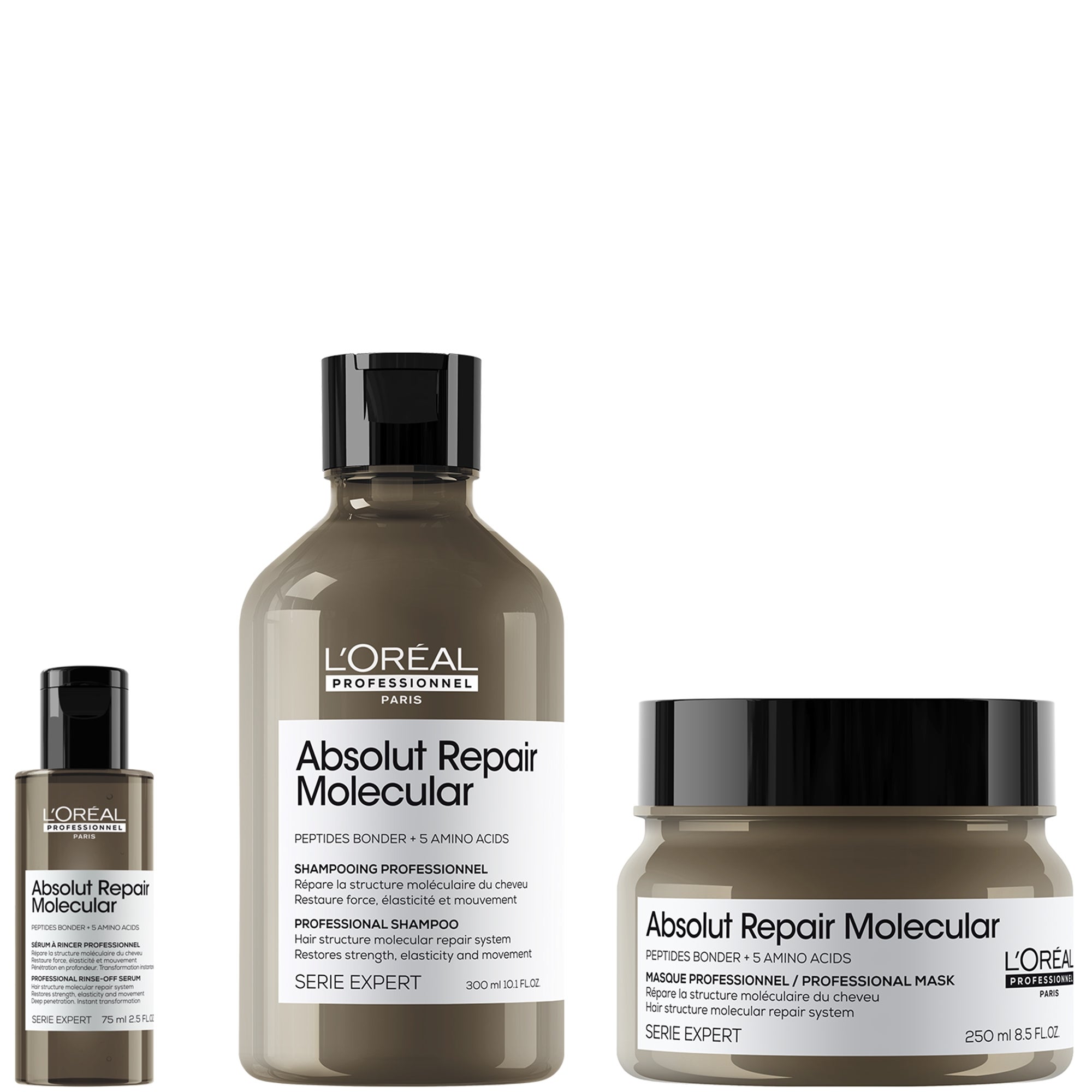 L'Oréal Professionnel Absolut Repair Molecular Shampoo Rinse off Hair ...