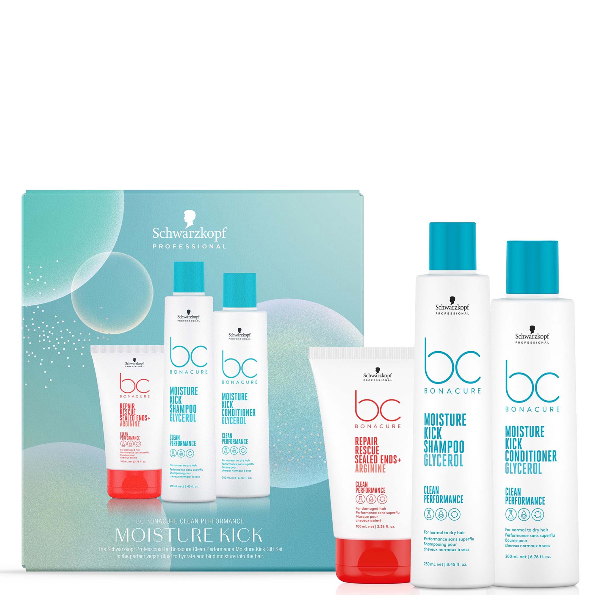 Schwarzkopf Professional BC Moisture Kick Gift Set | LOOKFANTASTIC