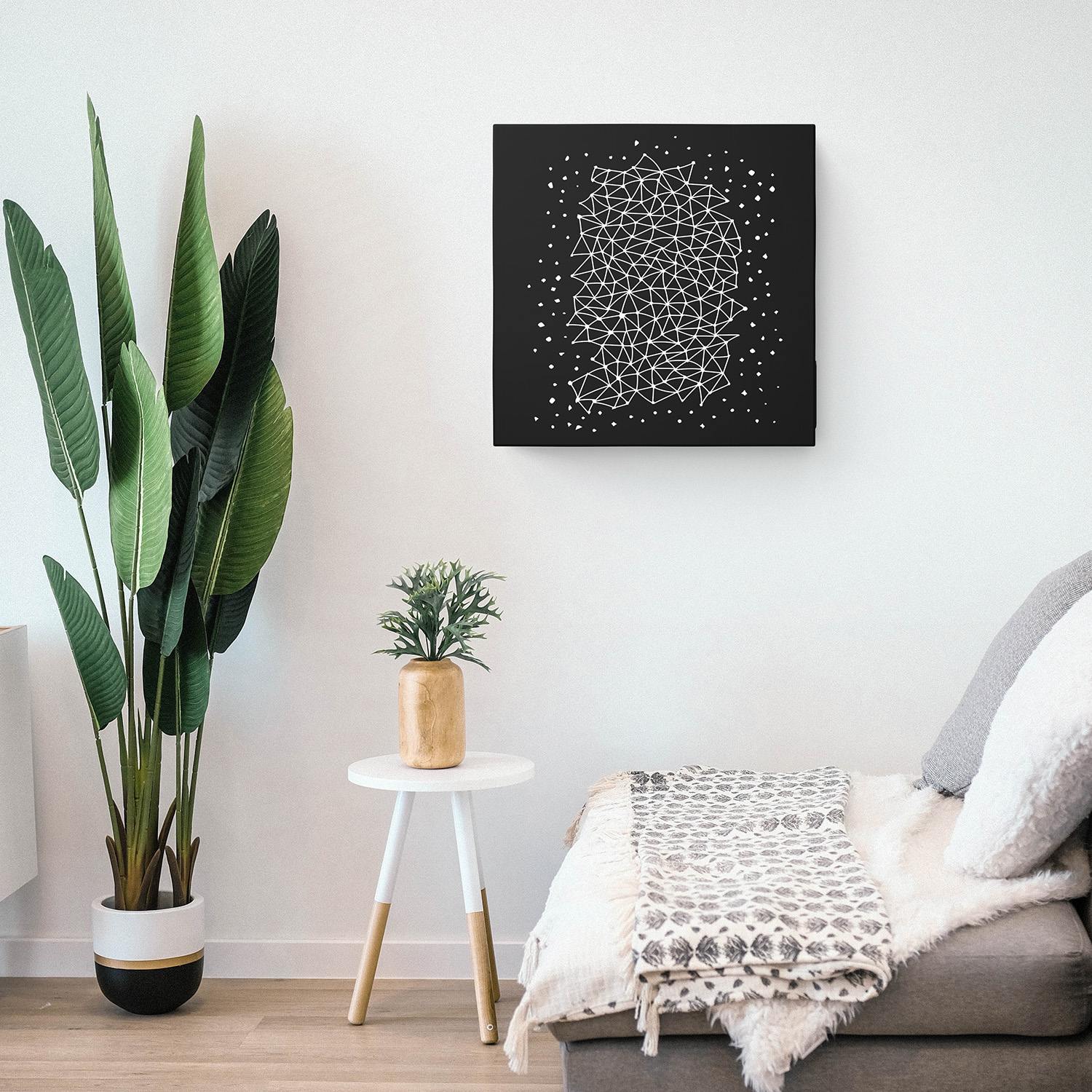 NEW Black Sound Frame - BT Speaker to hang in any room | Zavvi UK