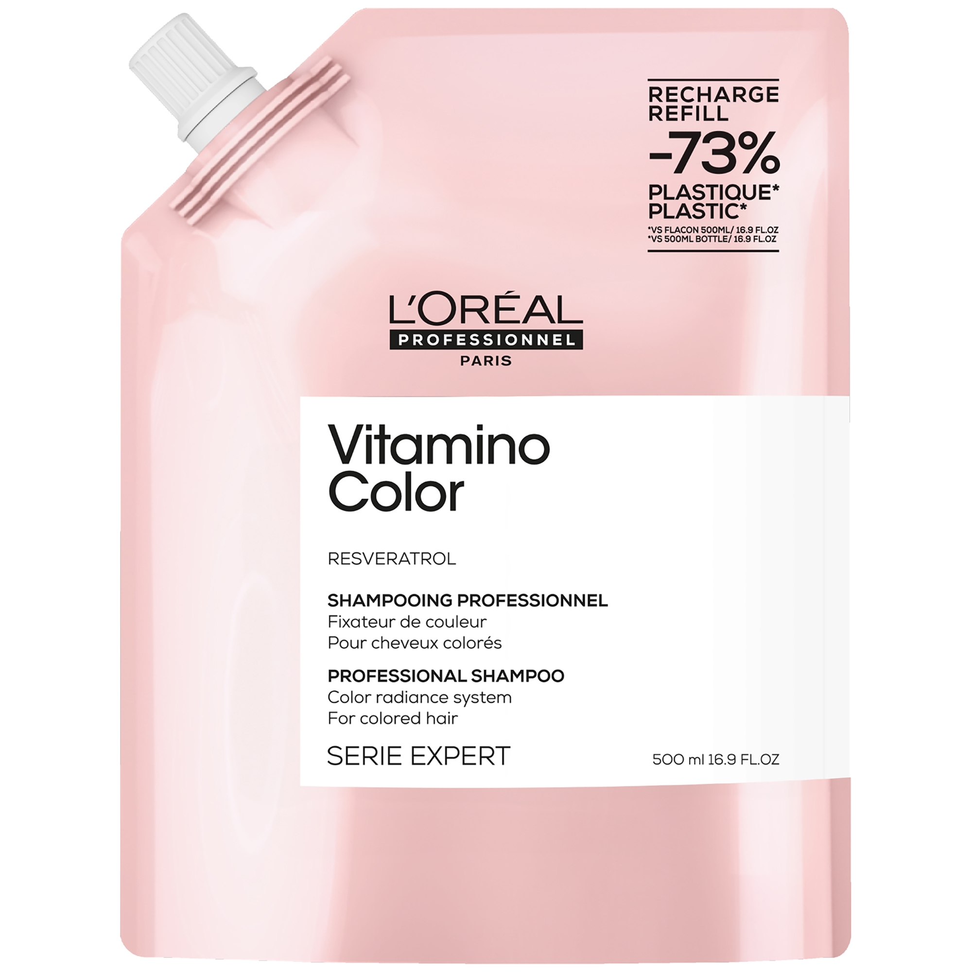 L'Oréal Professionnel Vitamino Color Shampoo Refill Pack 500ml for ...