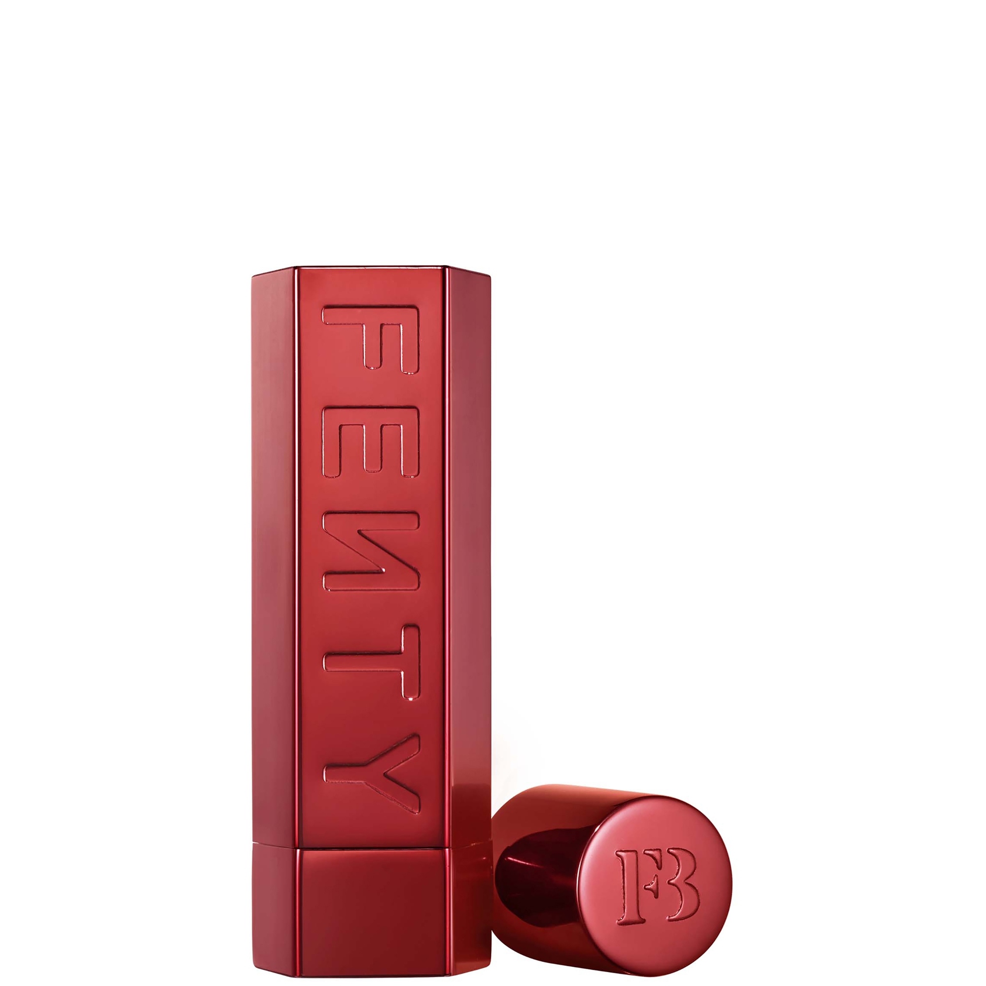 Fenty Beauty Fenty Icon The Case: Semi-Matte Refillable Lipstick- Red ...