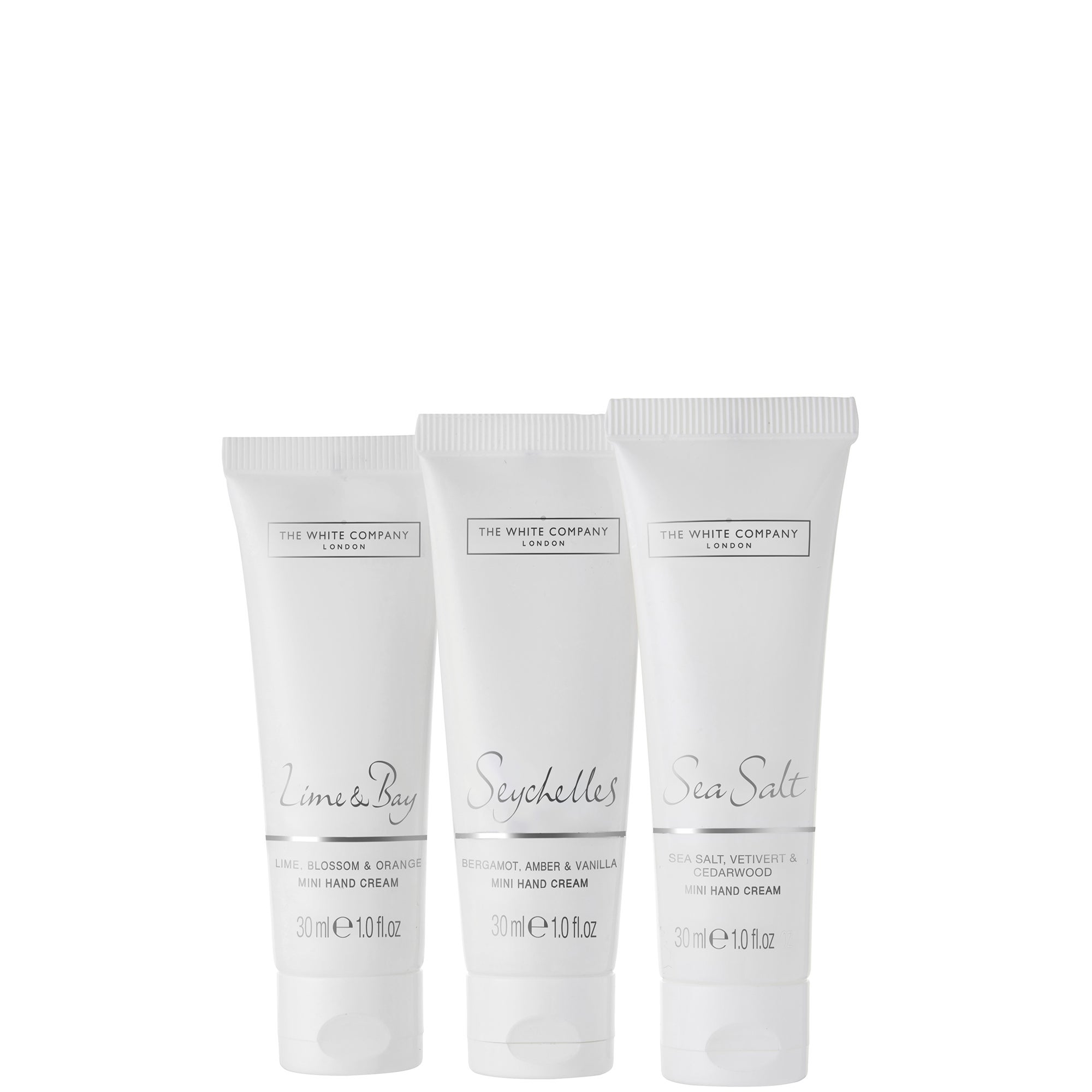 The White Company Mini Hand Cream Gift Set 3x30ml | LOOKFANTASTIC