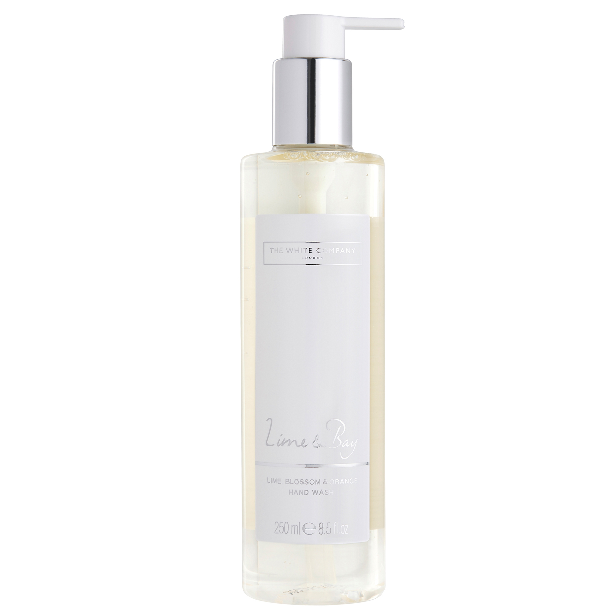 The White Company Lime & Bay Hand Wash 250ml | LOOKFANTASTIC