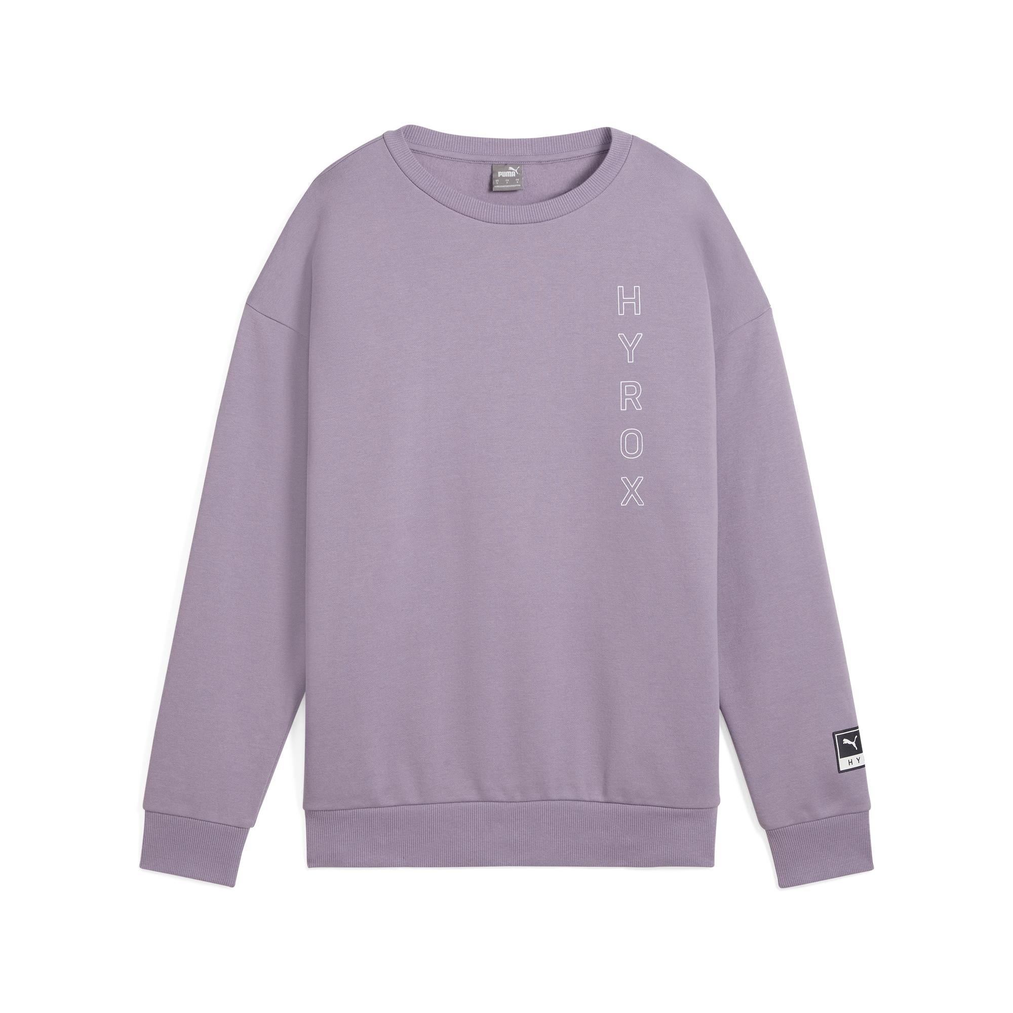 HYROX x PUMA Graphic Crew FL - Purple - S | HYROX Shop Official