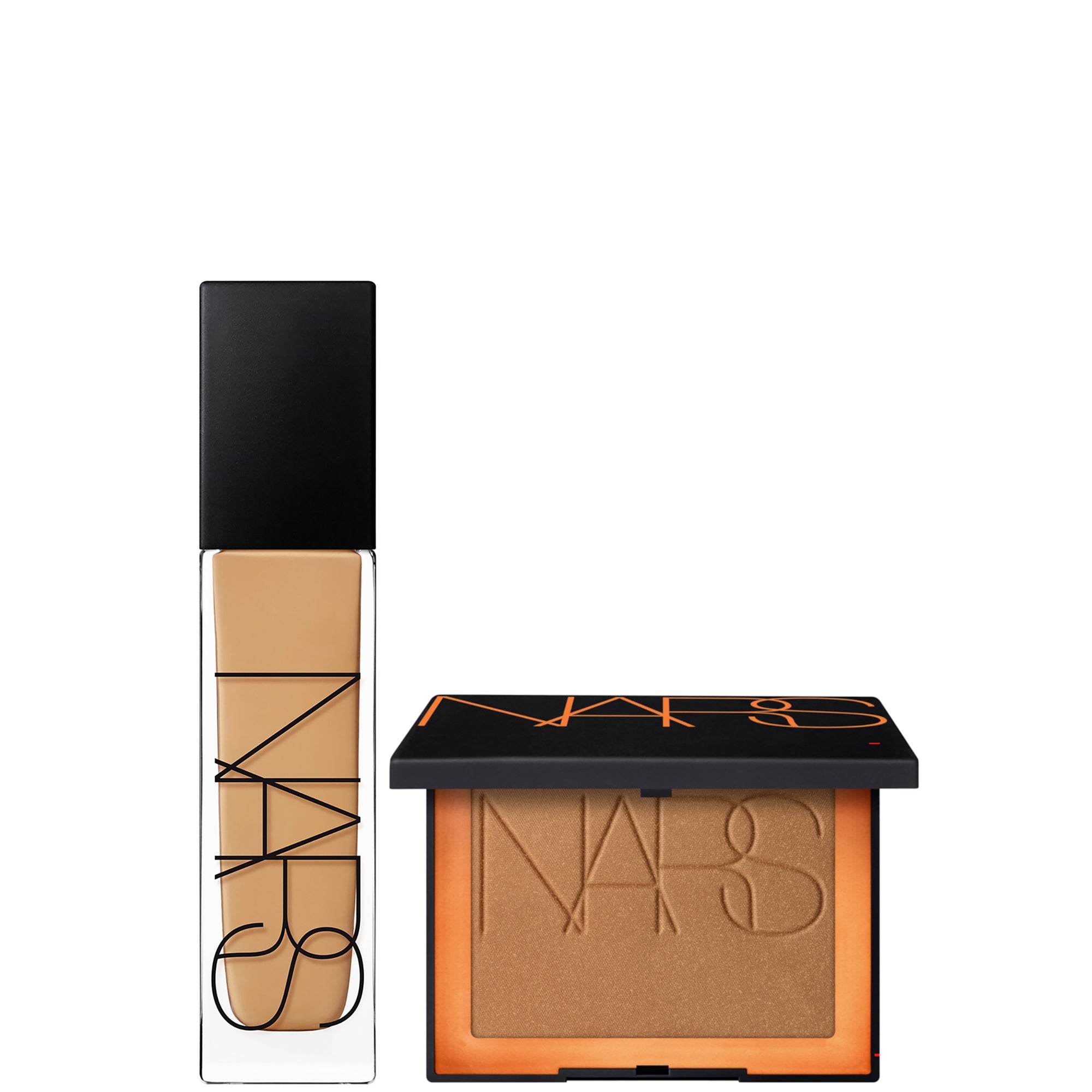 NARS Natural Longwear Foundation Syracuse and NARS Laguna Bronzing ...