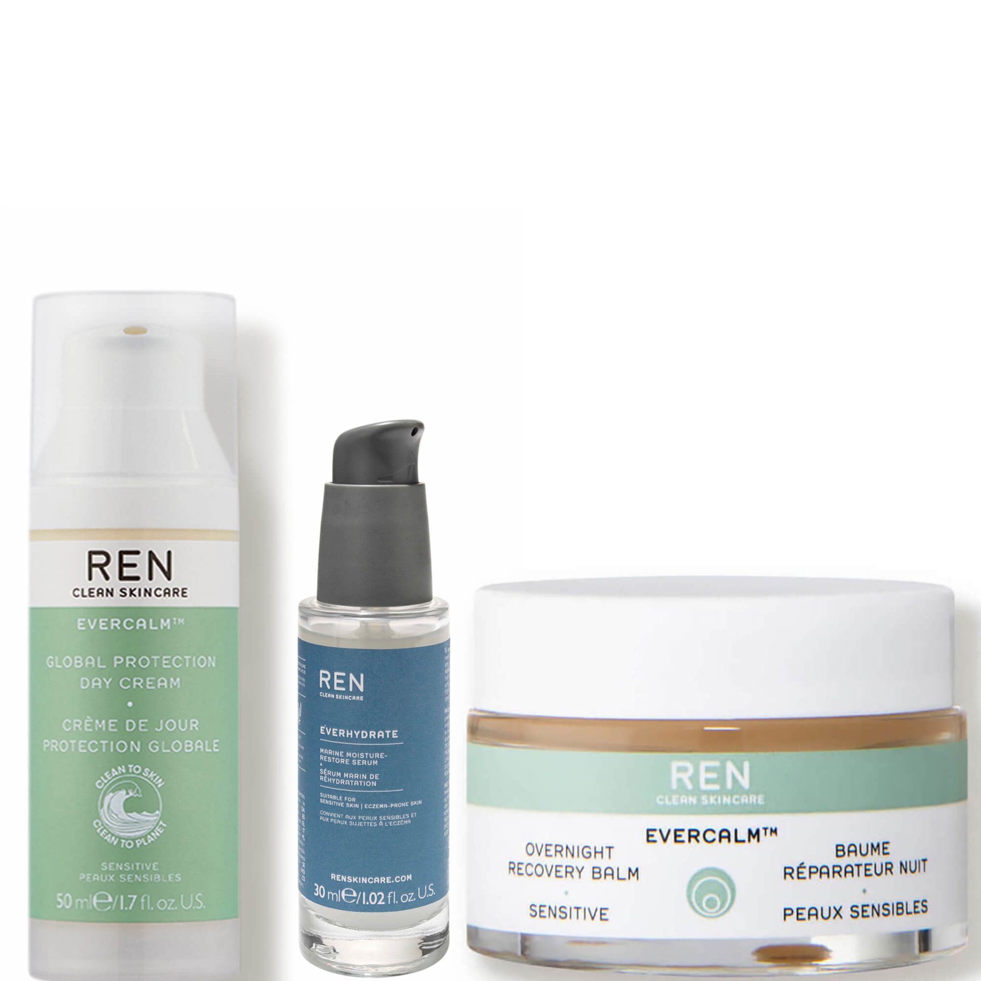 REN Clean Skincare Winter Skin Essentials | LOOKFANTASTIC