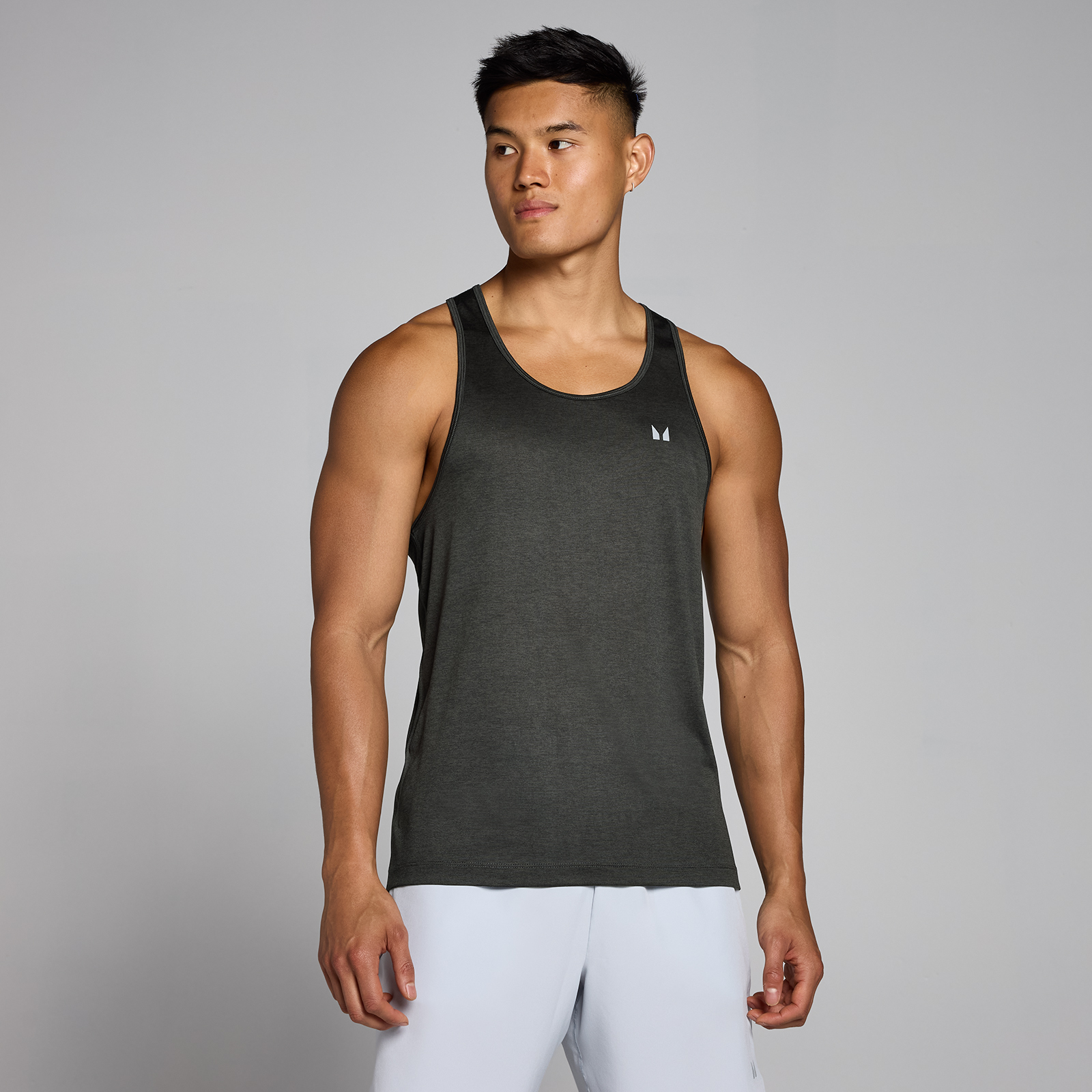MP Men's Tempo Marl Vest - Cyan | Myprotein UK