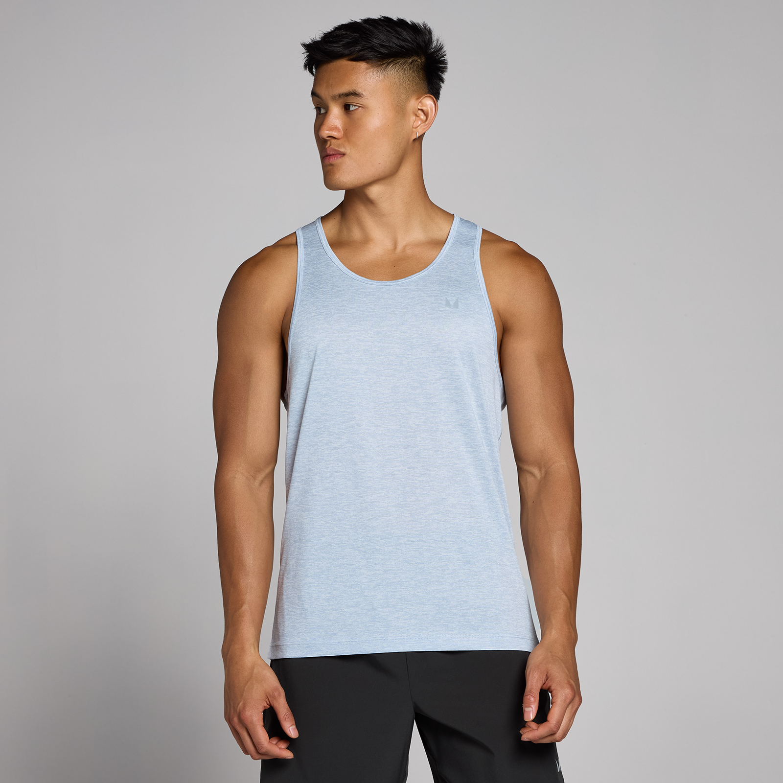 MP Men's Tempo Marl Vest - Cyan | Myprotein UK