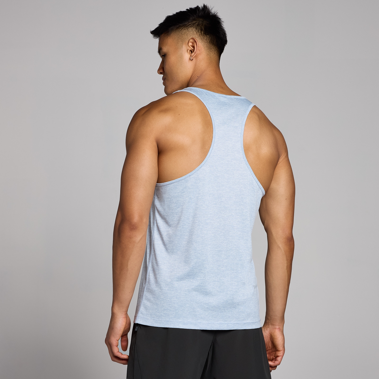 MP Men's Tempo Marl Vest - Cyan | Myprotein UK
