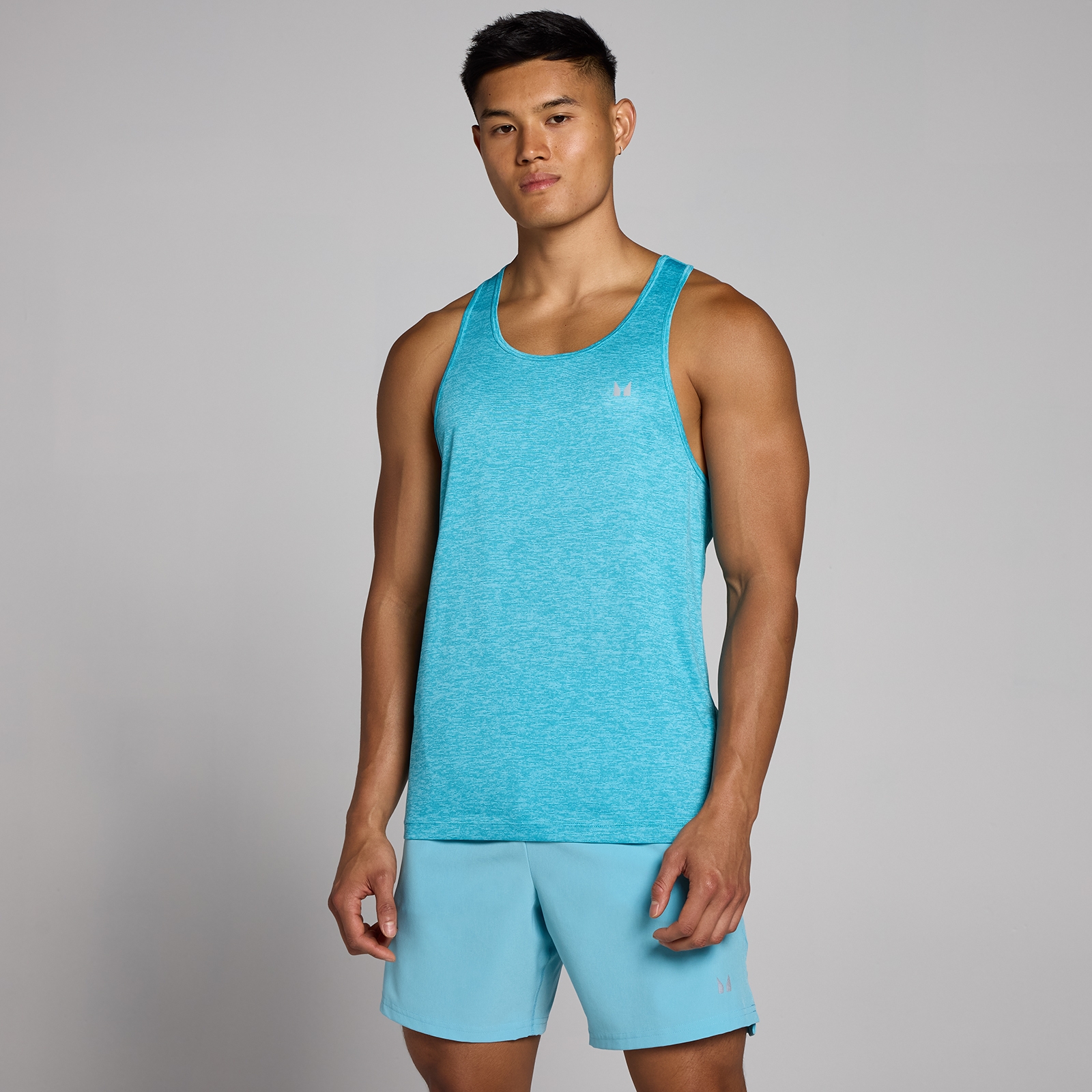 MP Men's Tempo Marl Vest - Ice Grey | MYPROTEIN™
