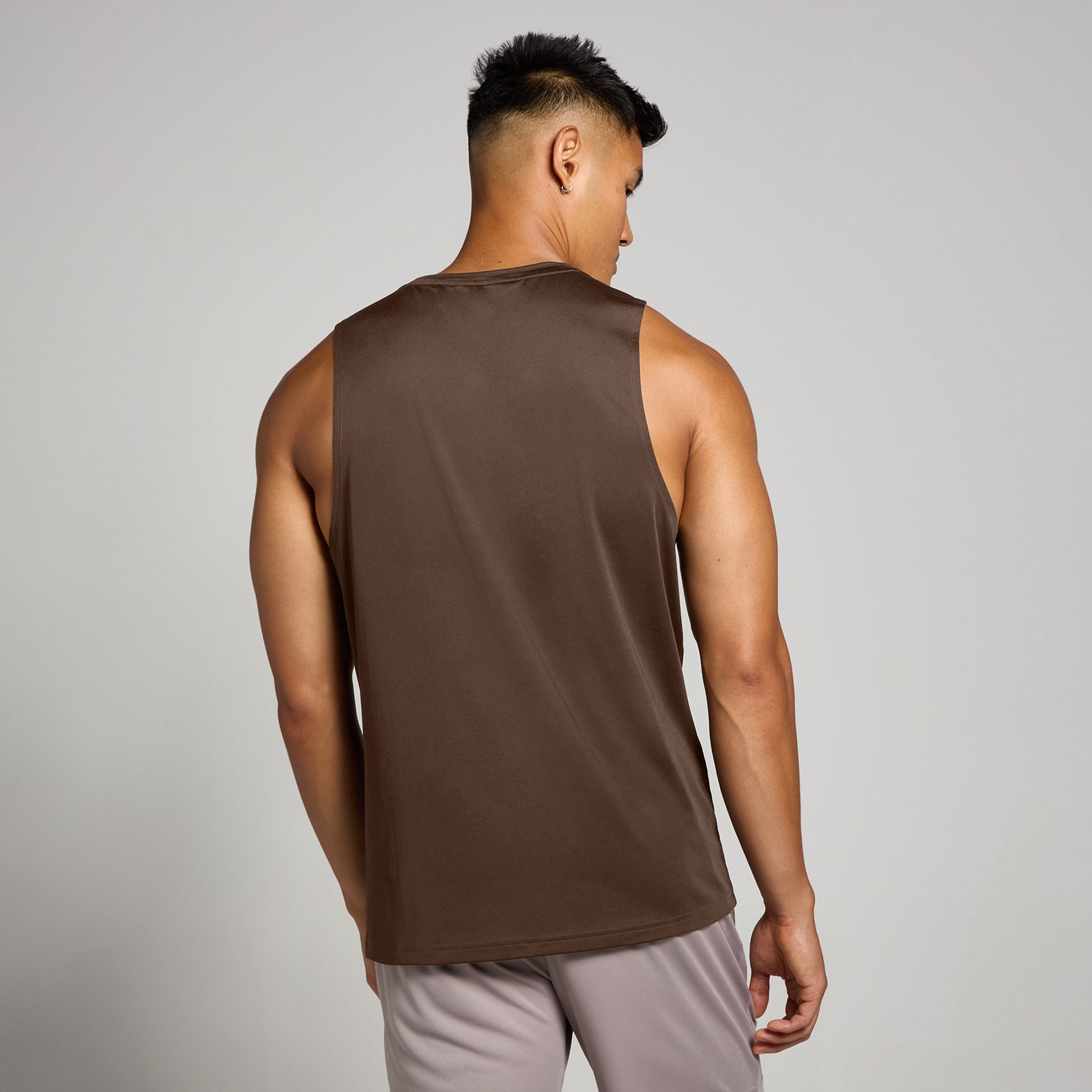 MP Men's Tempo Washed Drop Armhole Tank Top - Washed Navy | Myprotein