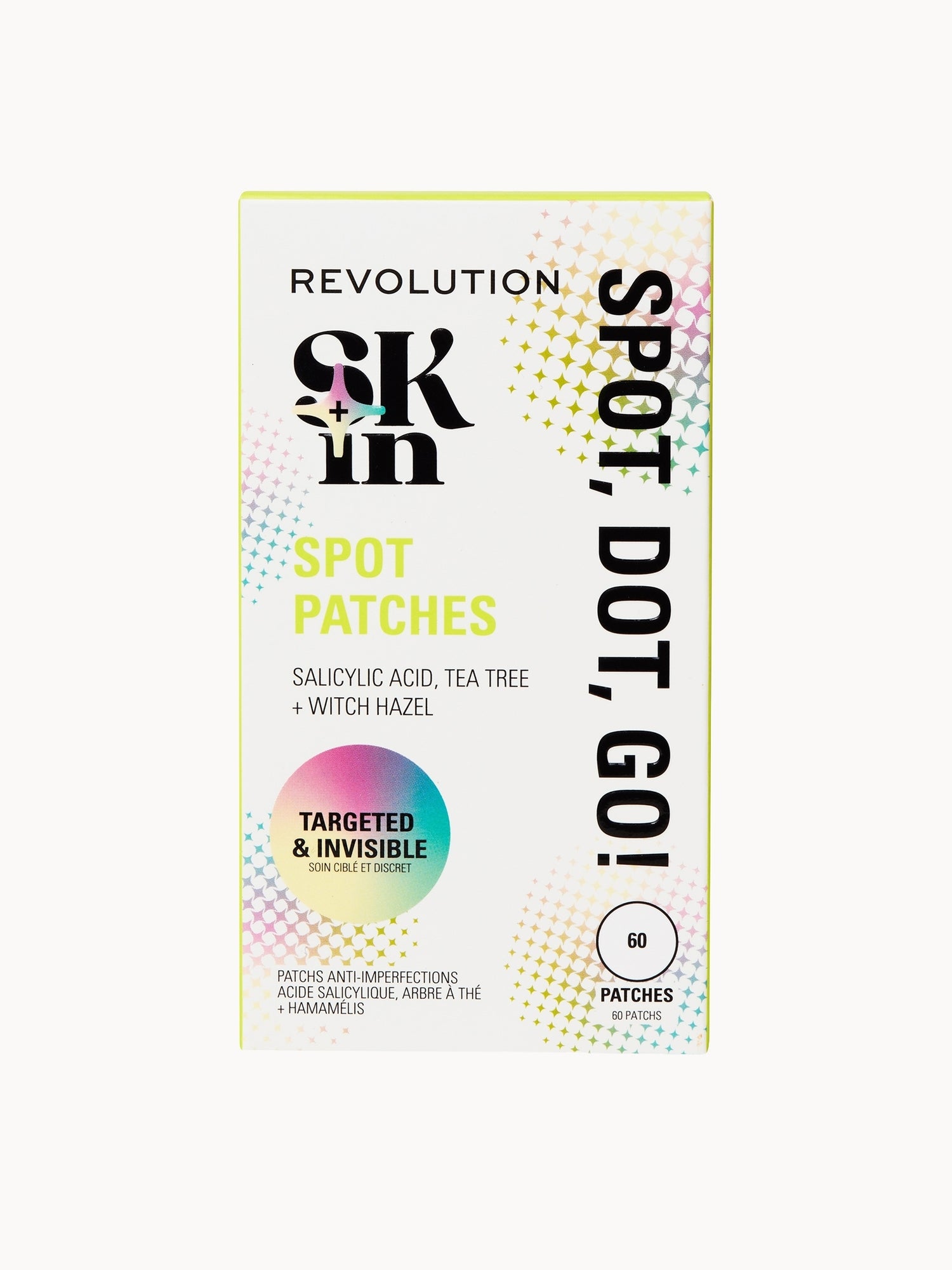 Revolution Skin Spot, Dot, Go! Spot Patches, 60 Patches | LOOKFANTASTIC