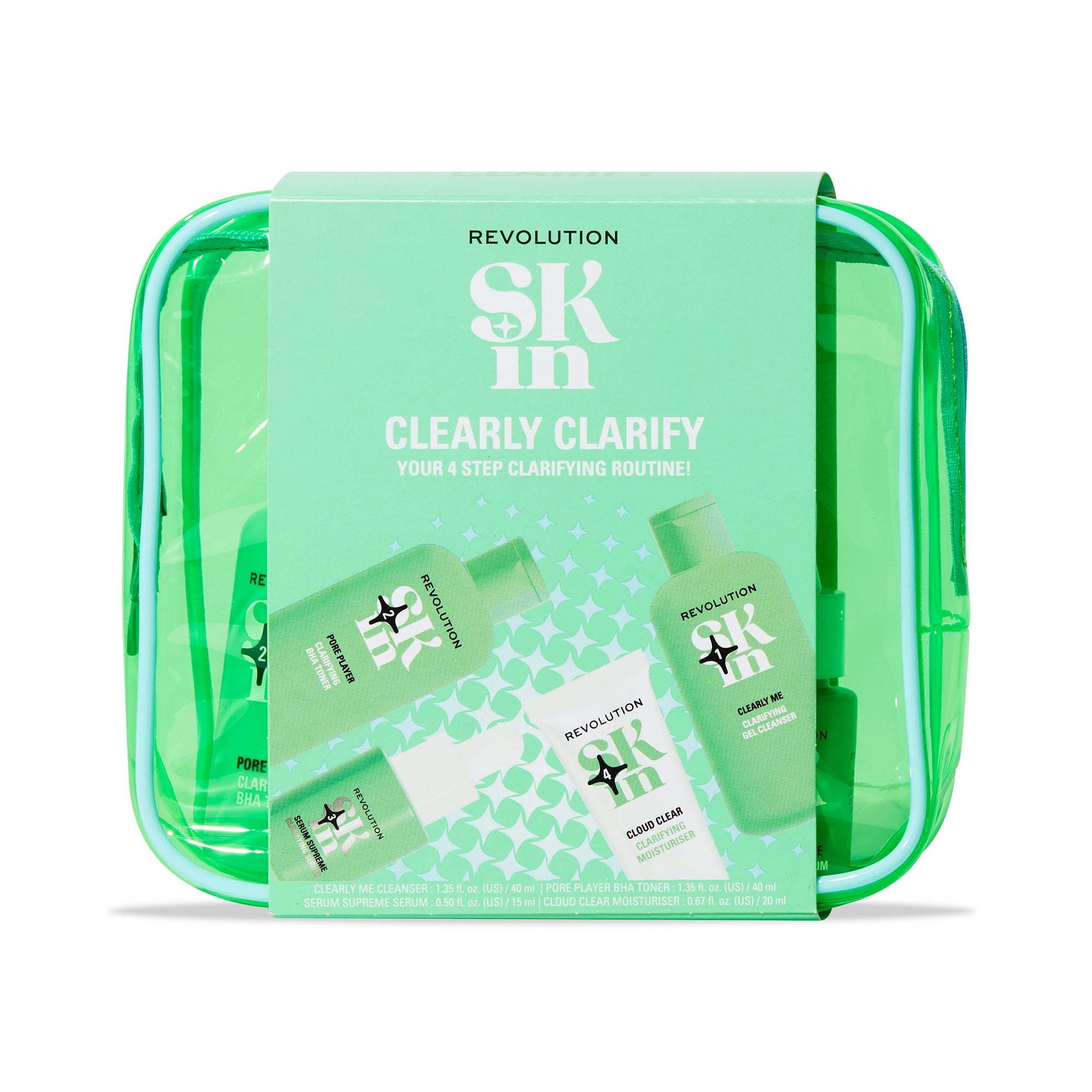 Revolution Skin Clearly Clarify Kit de Démarrage | LOOKFANTASTIC