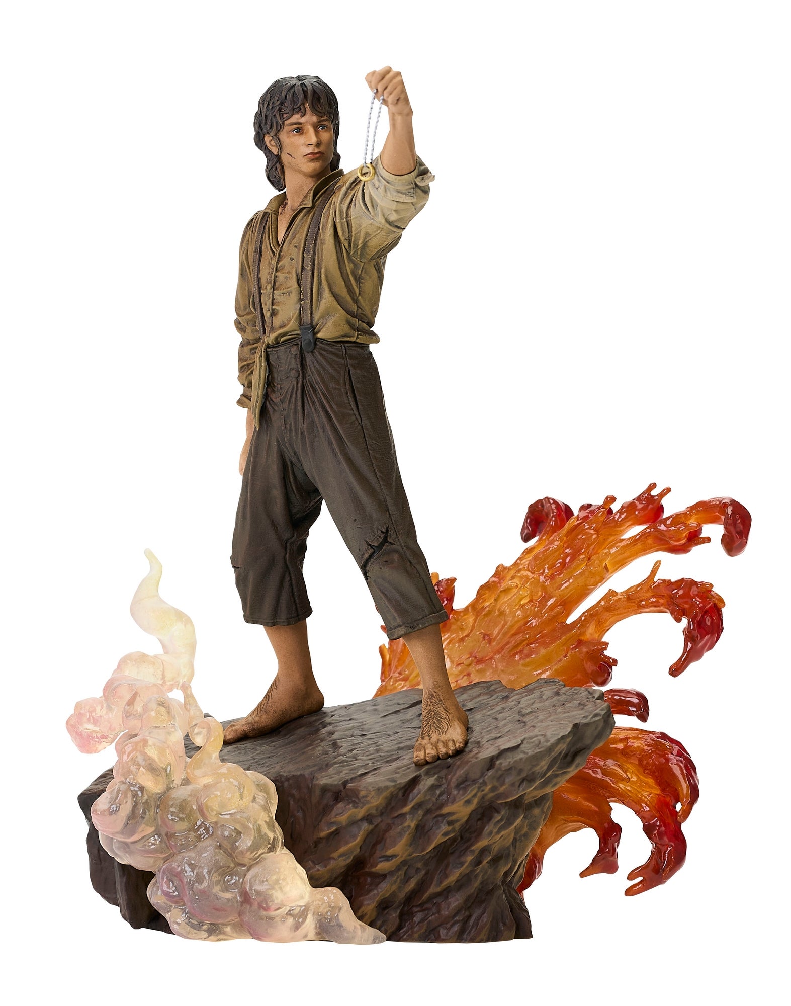 Diamond Select The Lord Of The Rings Gallery Diorama Frodo Deluxe PVC ...