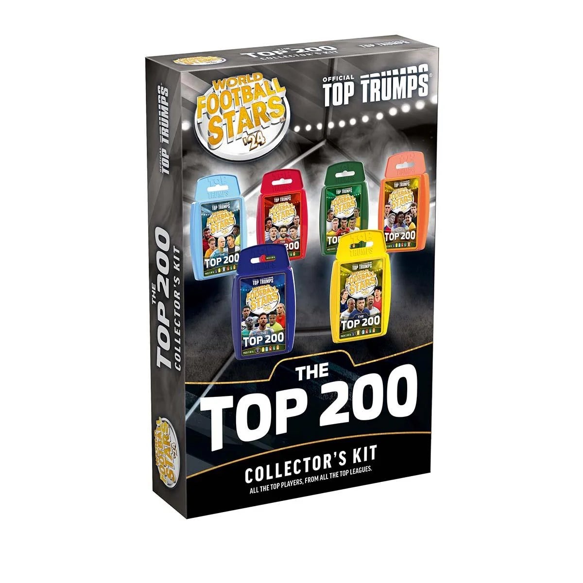 World Football Stars Top 200 Top Trumps Collectors Kit Game | Zavvi UK