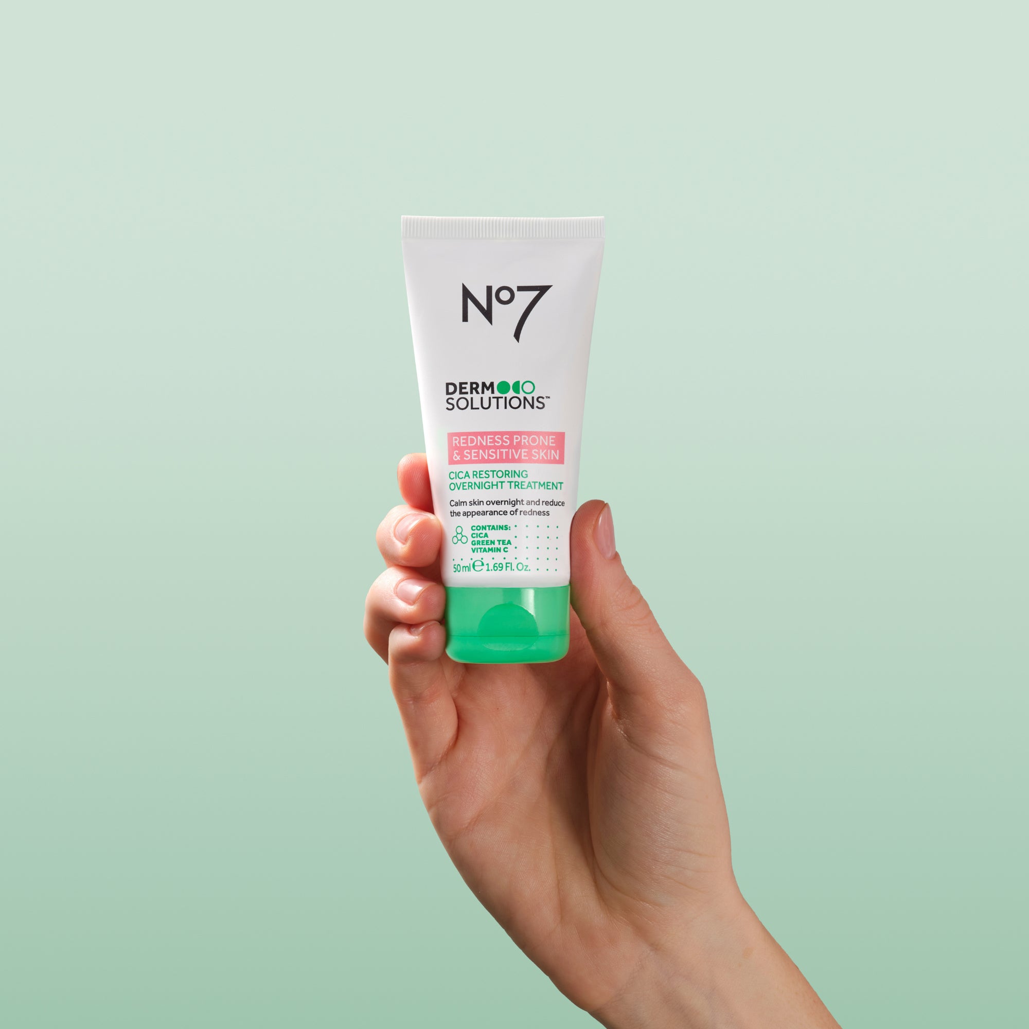 No7 Derm Solutions™ CICA Restoring Overnight Treatment 50ml | No7 UK