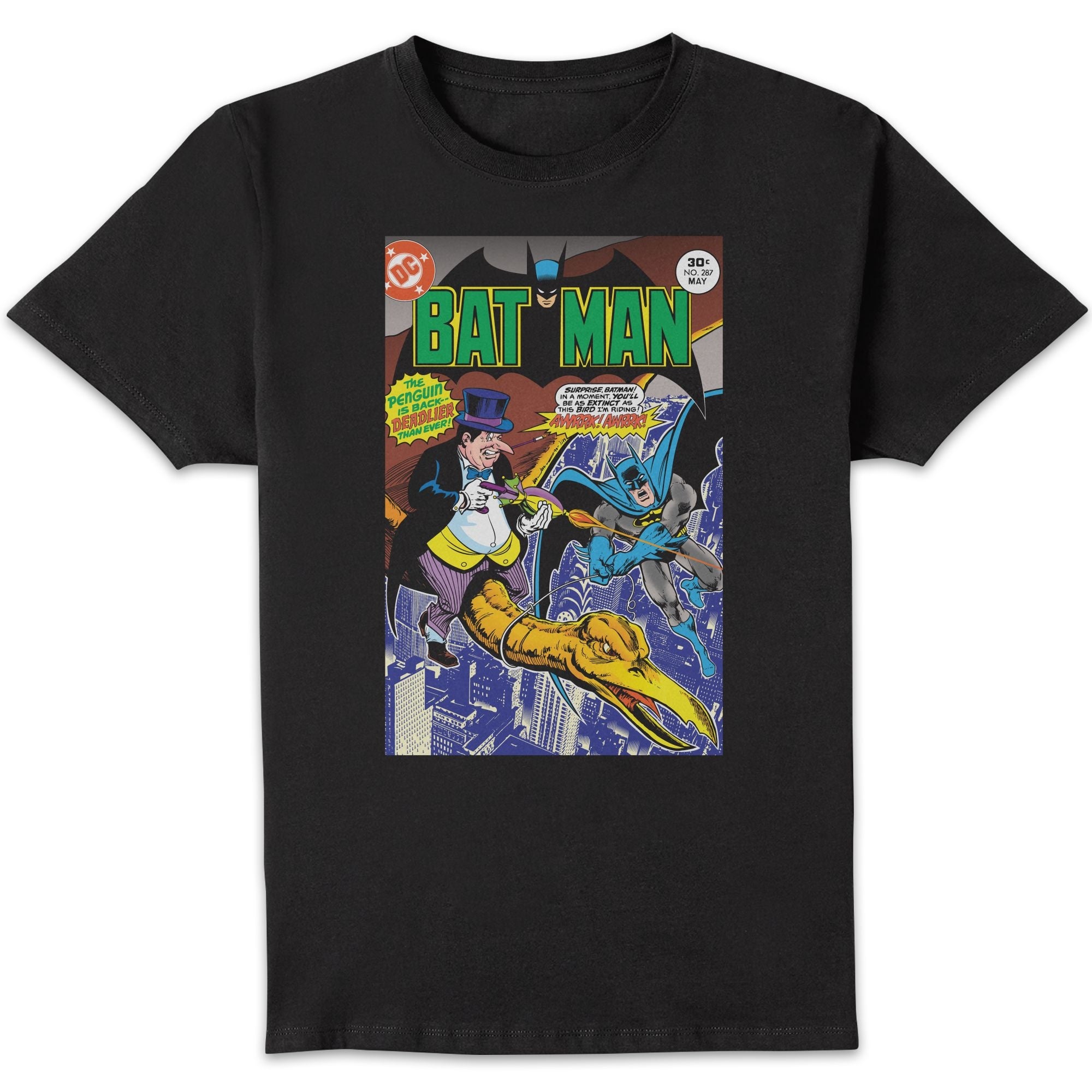 Batman Core COMIC COVER Men's T-Shirt - Black - 5XL | Zavvi UK
