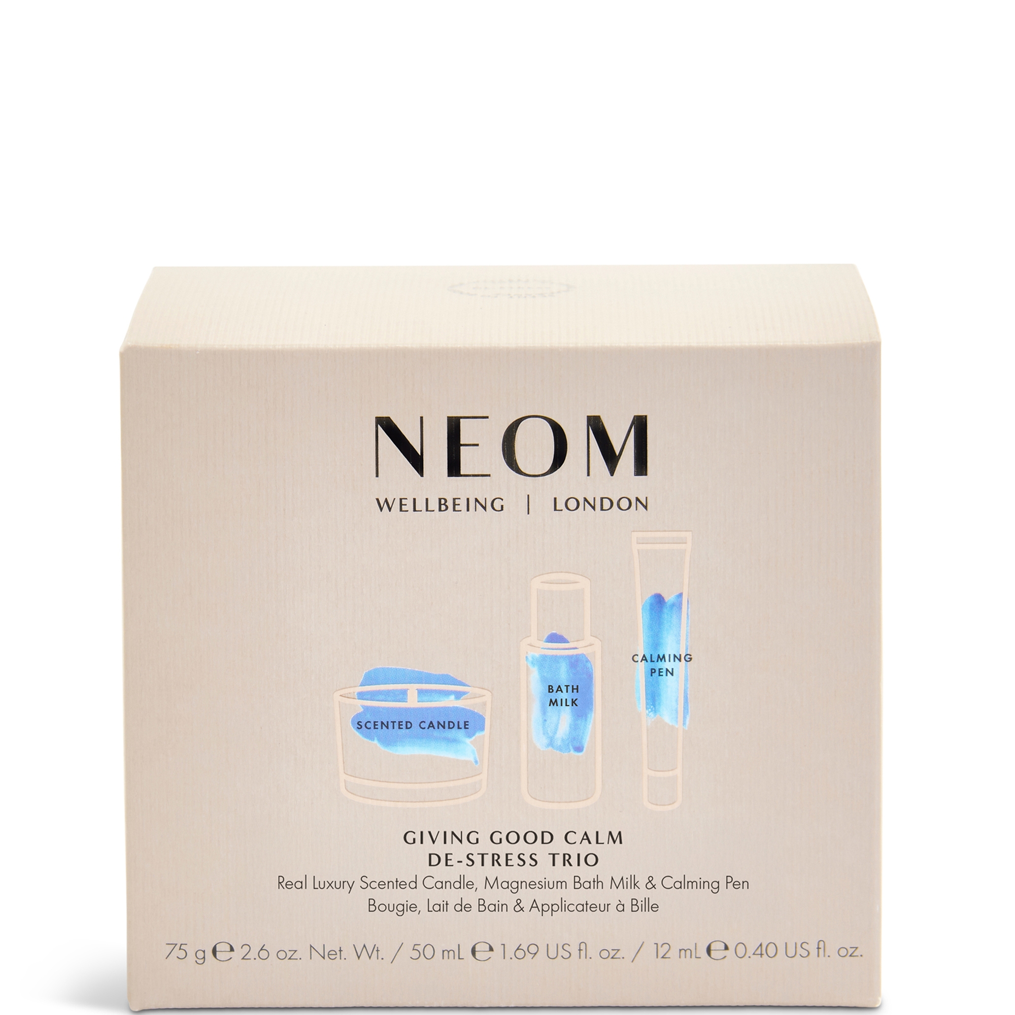 NEOM Giving Good Calm De-Stress Trio | LOOKFANTASTIC