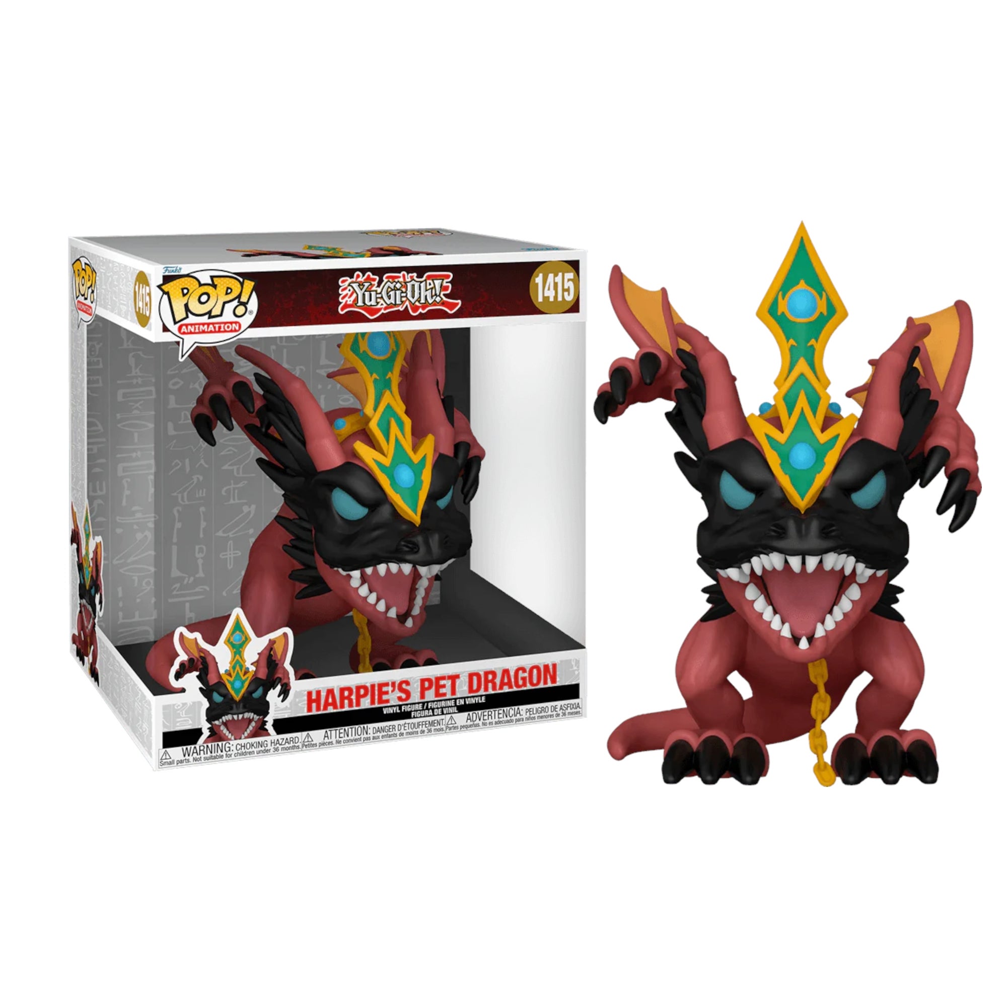 Funko Yu-Gi-Oh! Harpie's Pet Dragon Super Sized Jumbo POP! Vinyl Figure ...