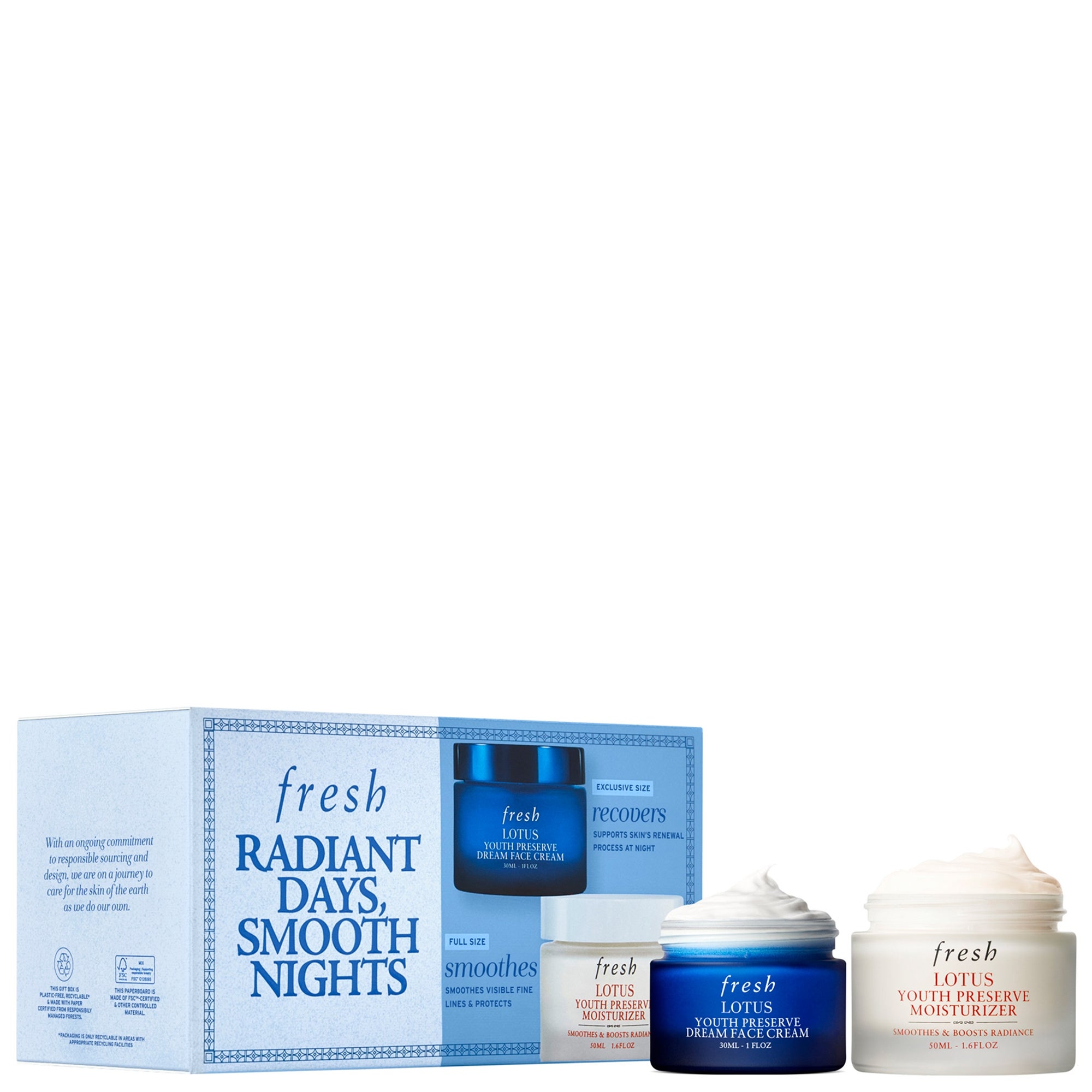 Fresh Radiant Days, Smooth Nights Set | LOOKFANTASTIC