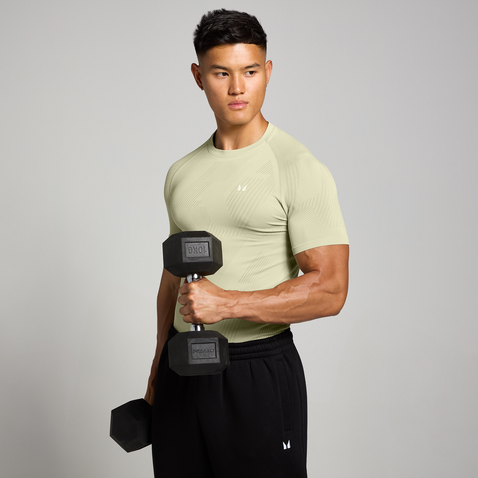 MP Women's Basics Petite Straight Leg Joggers - Grey Marl | Myprotein UK