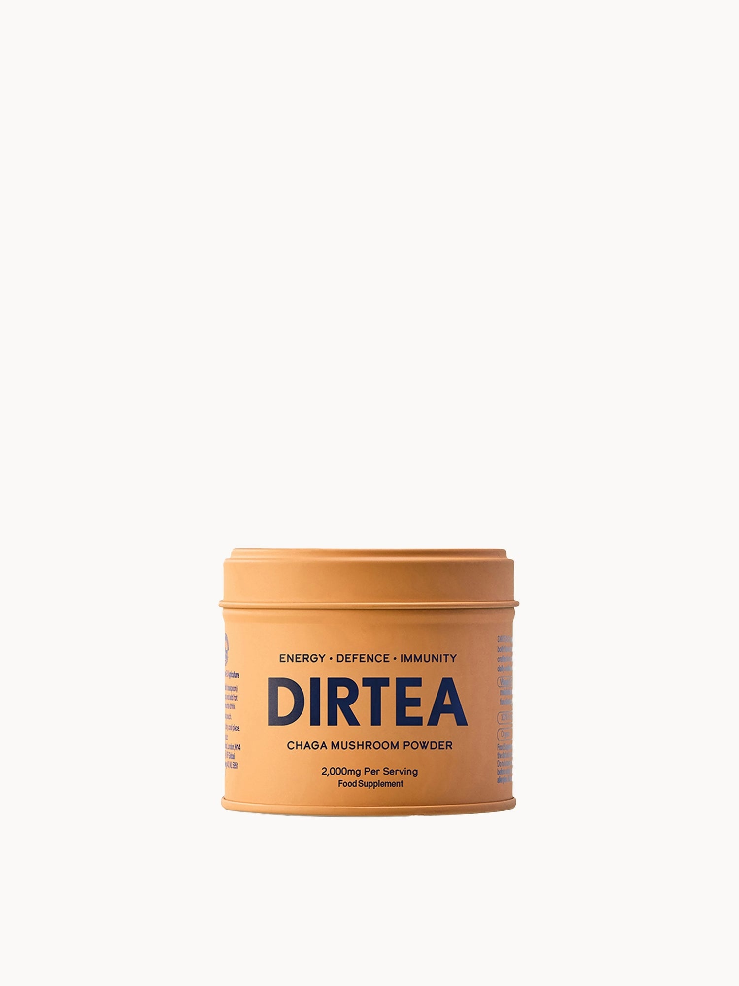 DIRTEA Chaga Powder - The Energy Mushroom 60g | LOOKFANTASTIC