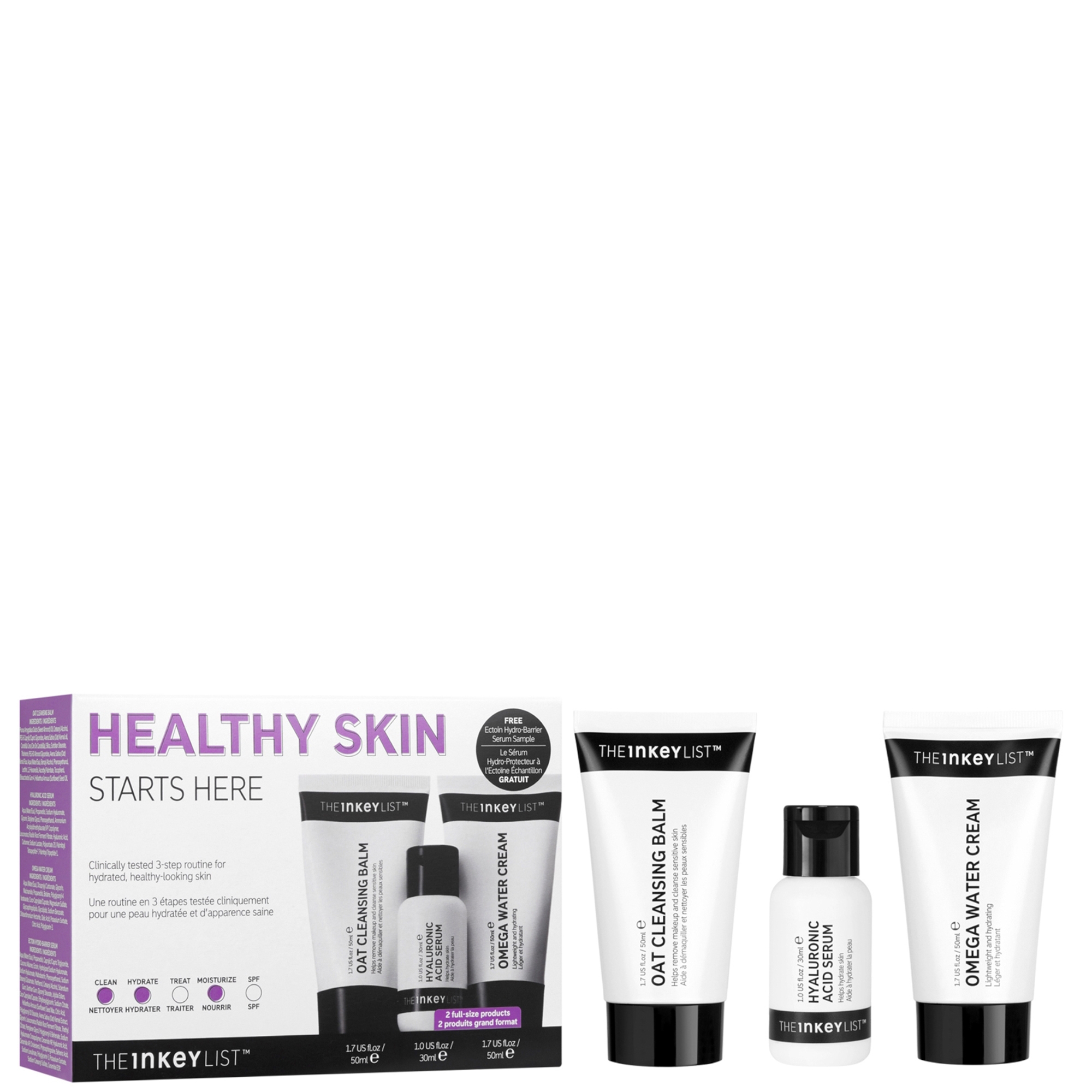 The Inkey List Kit Peau Saine | LOOKFANTASTIC