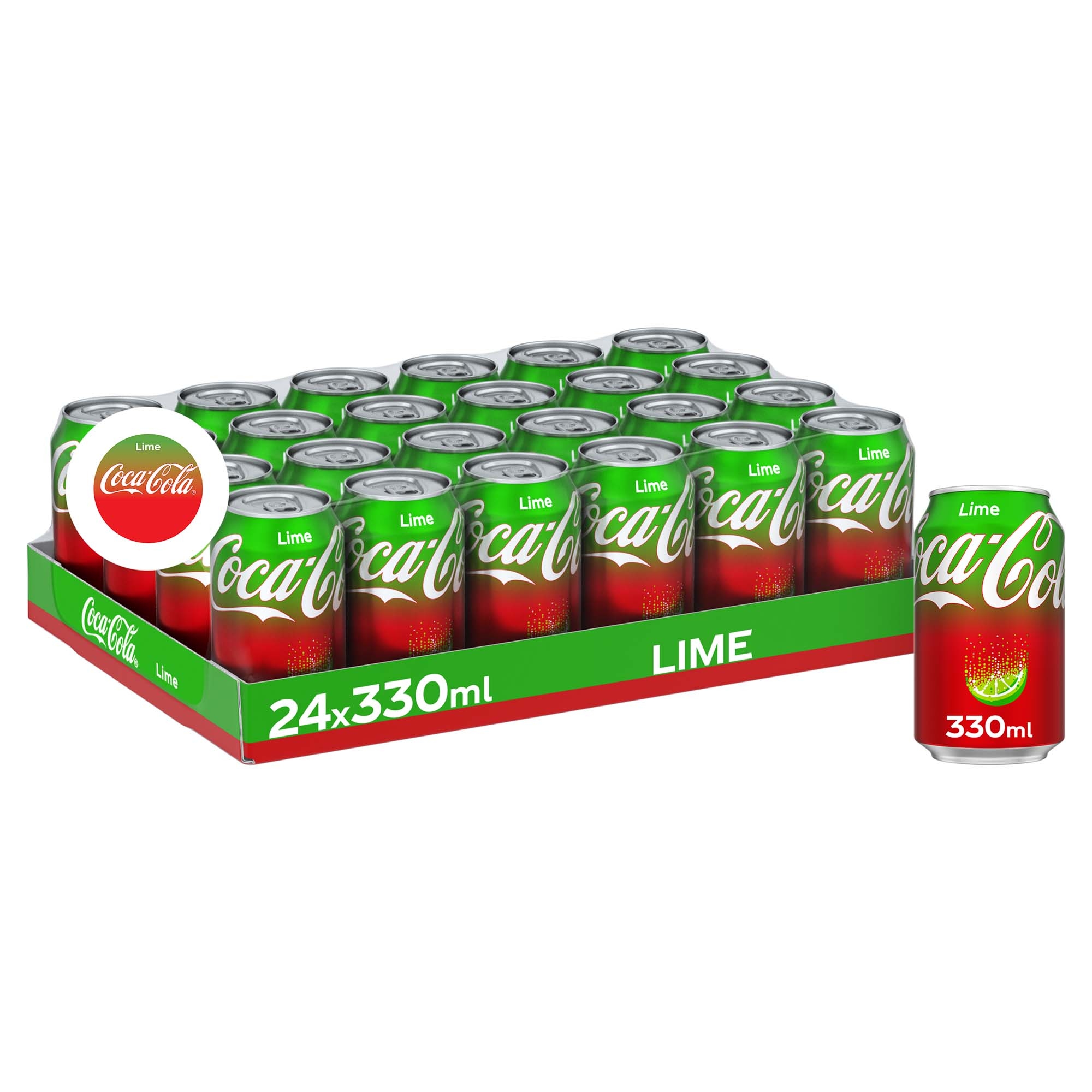 Coca-Cola Lime 24 x 330ml | Your Coca-Cola UK