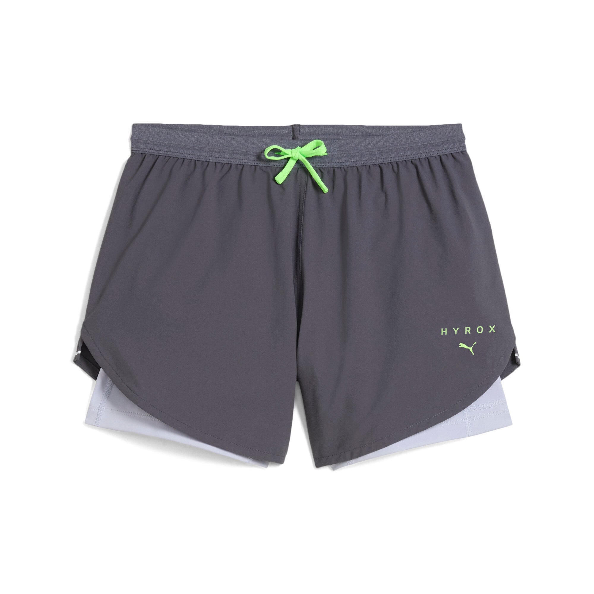 Womens PUMA x HYROX Ultraweave 2in1 Short - Grey - S | HYROX Shop Official