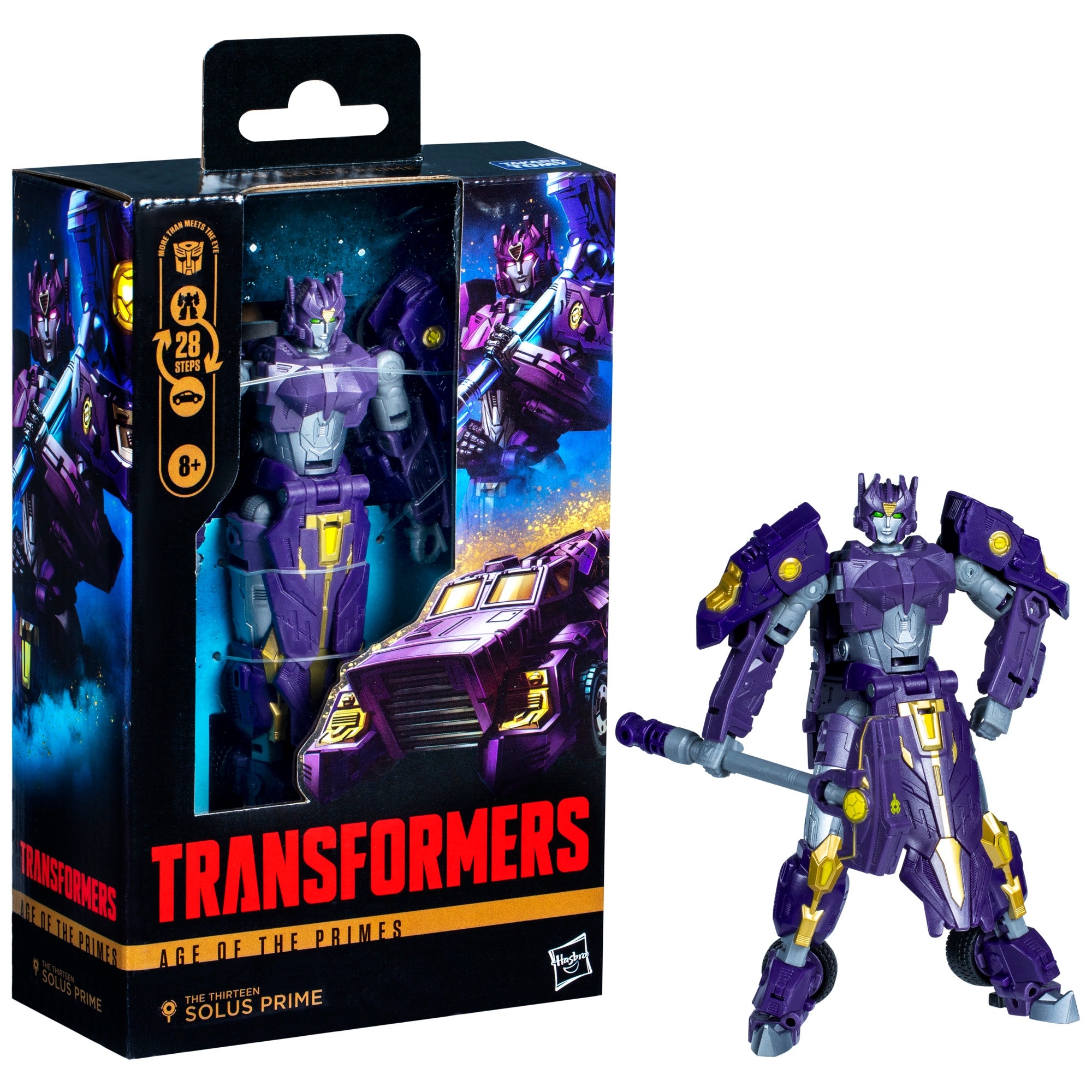 Hasbro Transformers Age of the Primes Deluxe Class The Thirteen Solus ...