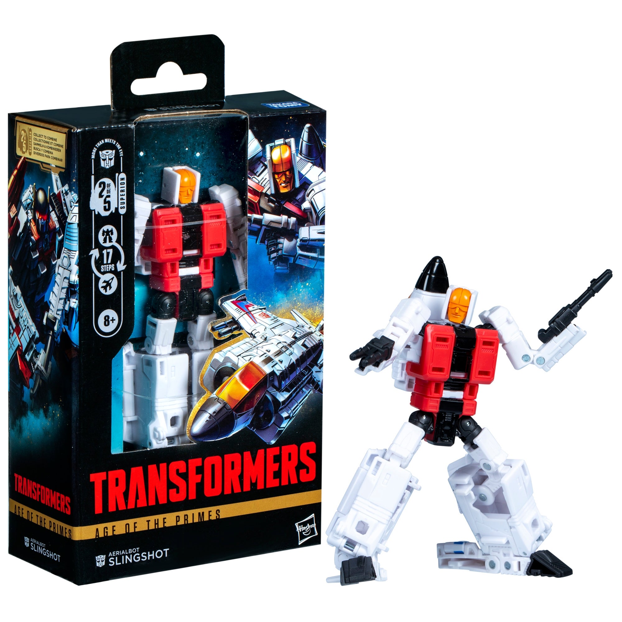 Hasbro Transformers Age of the Primes Deluxe Class Aerialbot Slingshot ...
