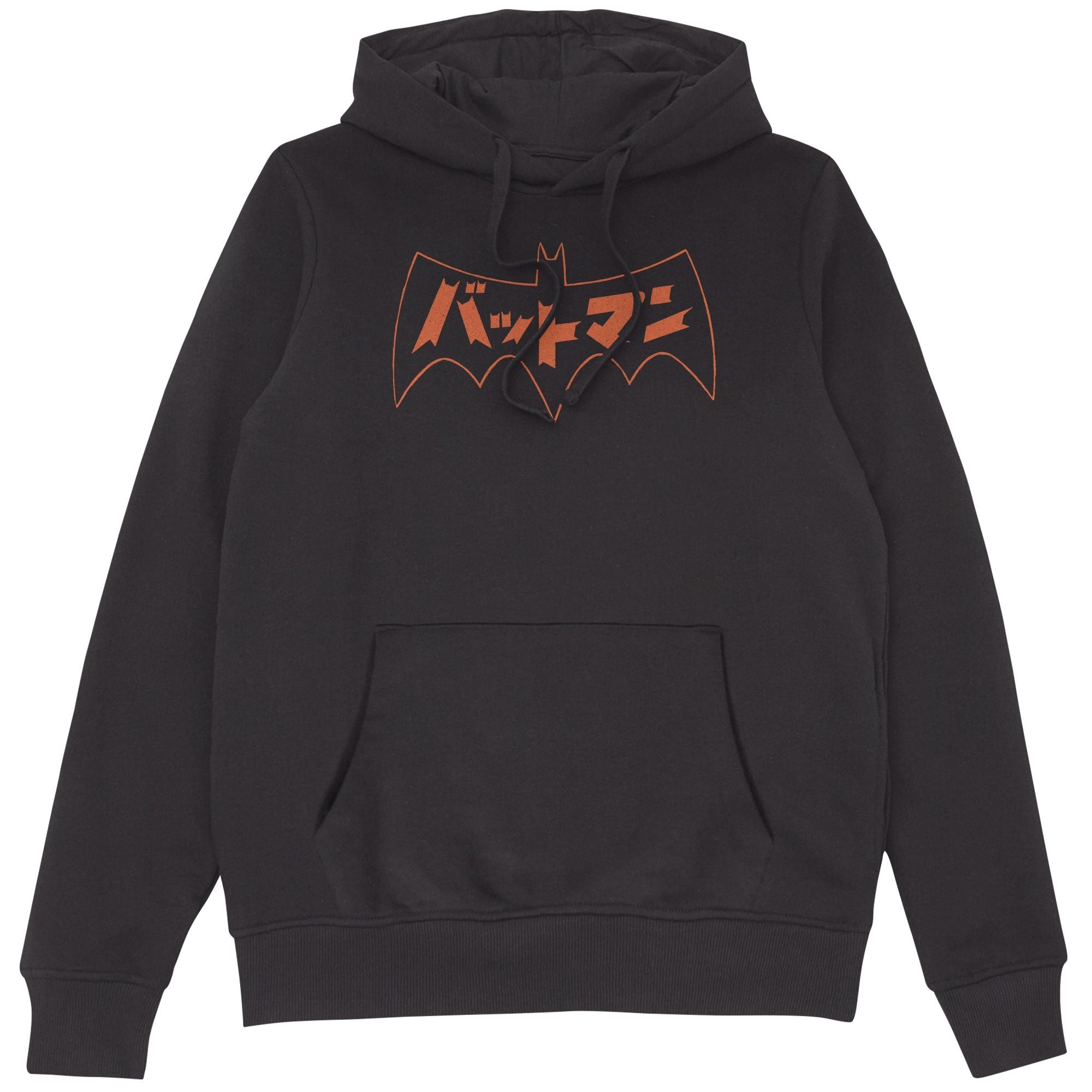 Batman Japanese Logo Hoodie - Black - S