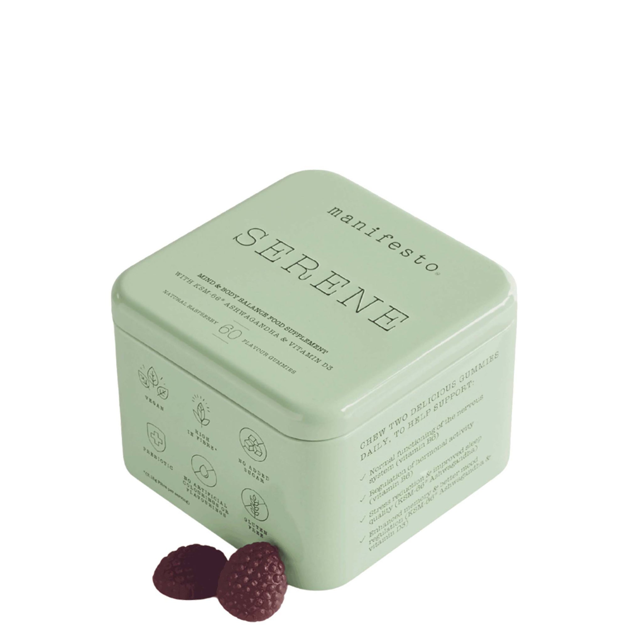 Manifesto Serene 60 Gummies | Cult Beauty