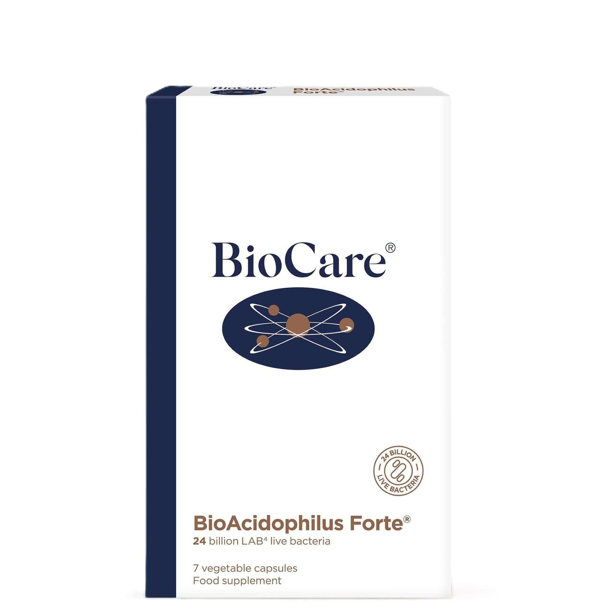 BioCare Digestion Supplements BioAcidophilus Forte x 7 Capsules | allbeauty