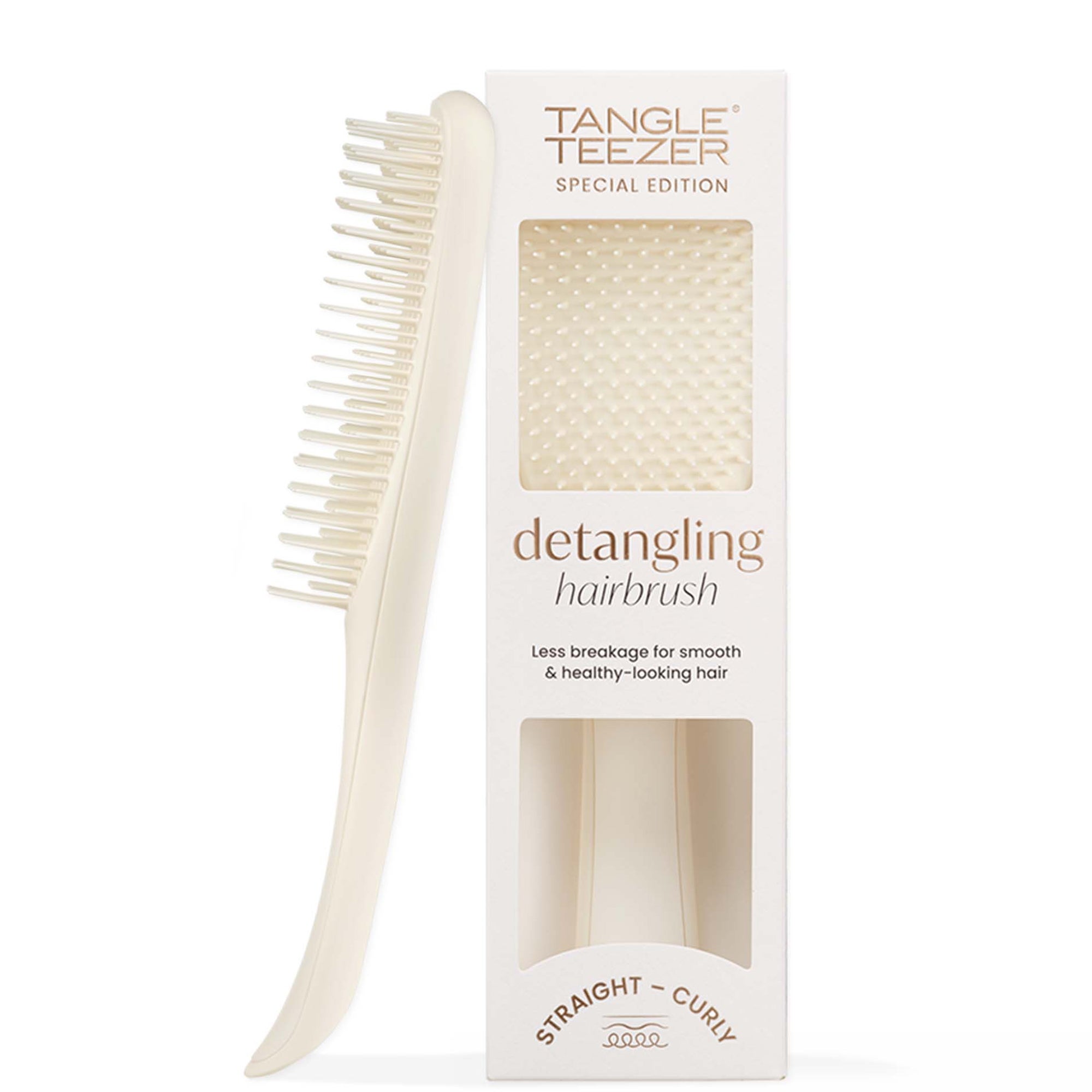 Tangle Teezer Ultimate Detangler Matte - Porcelain Cream | LOOKFANTASTIC